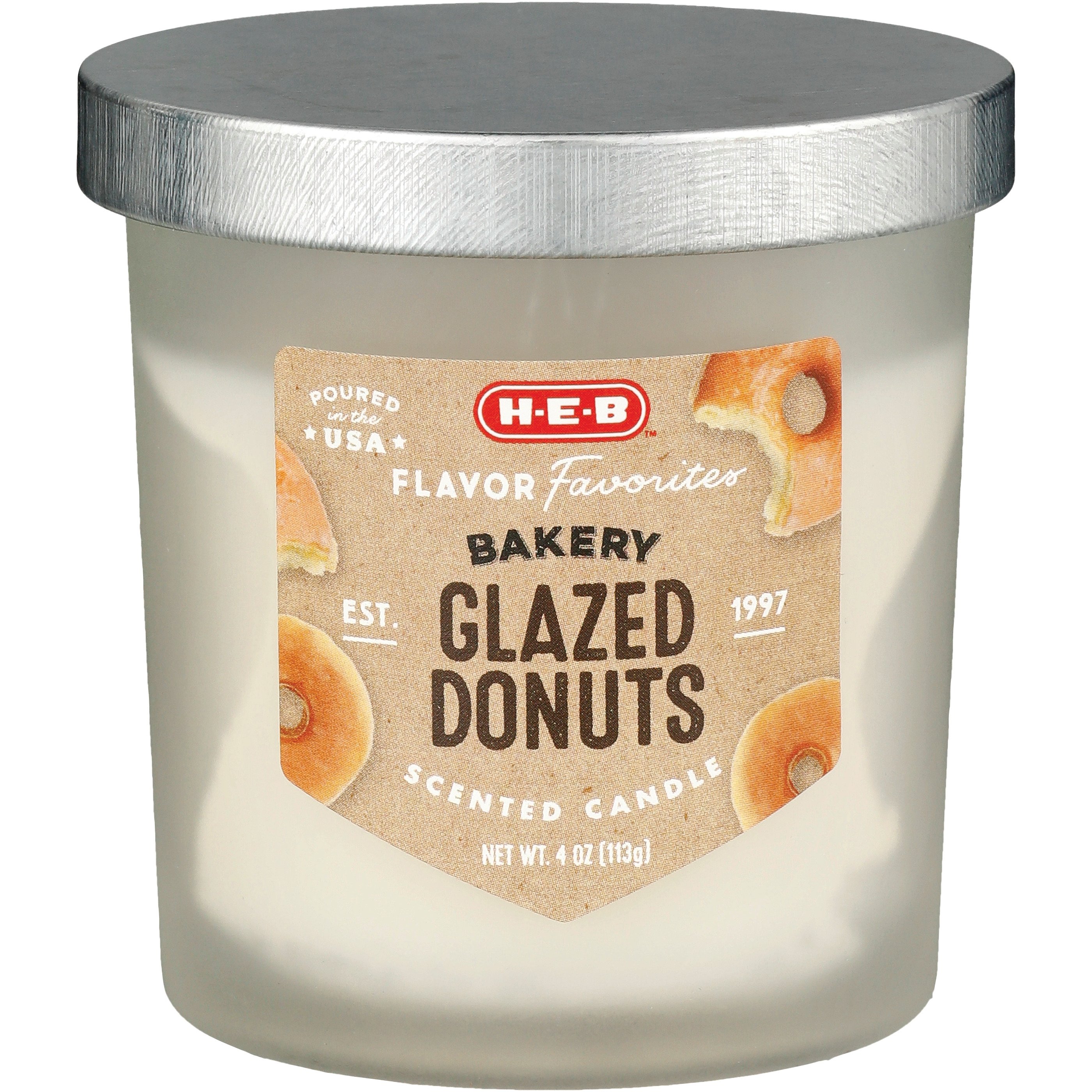 H-E-B Flavor Favorites Bakery Glazed Donuts Scented Candle - Shop ...