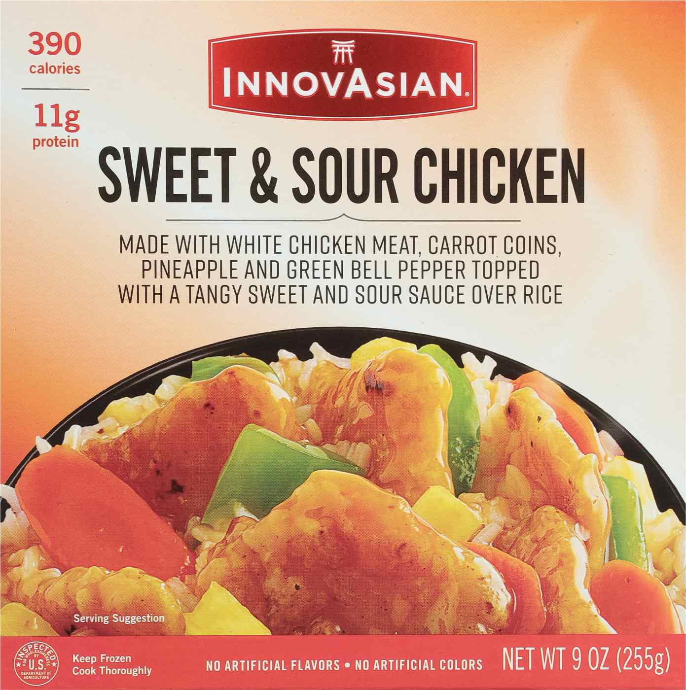 InnovAsian Sweet & Sour Chicken Frozen Meal - Shop Entrees & sides at H-E-B