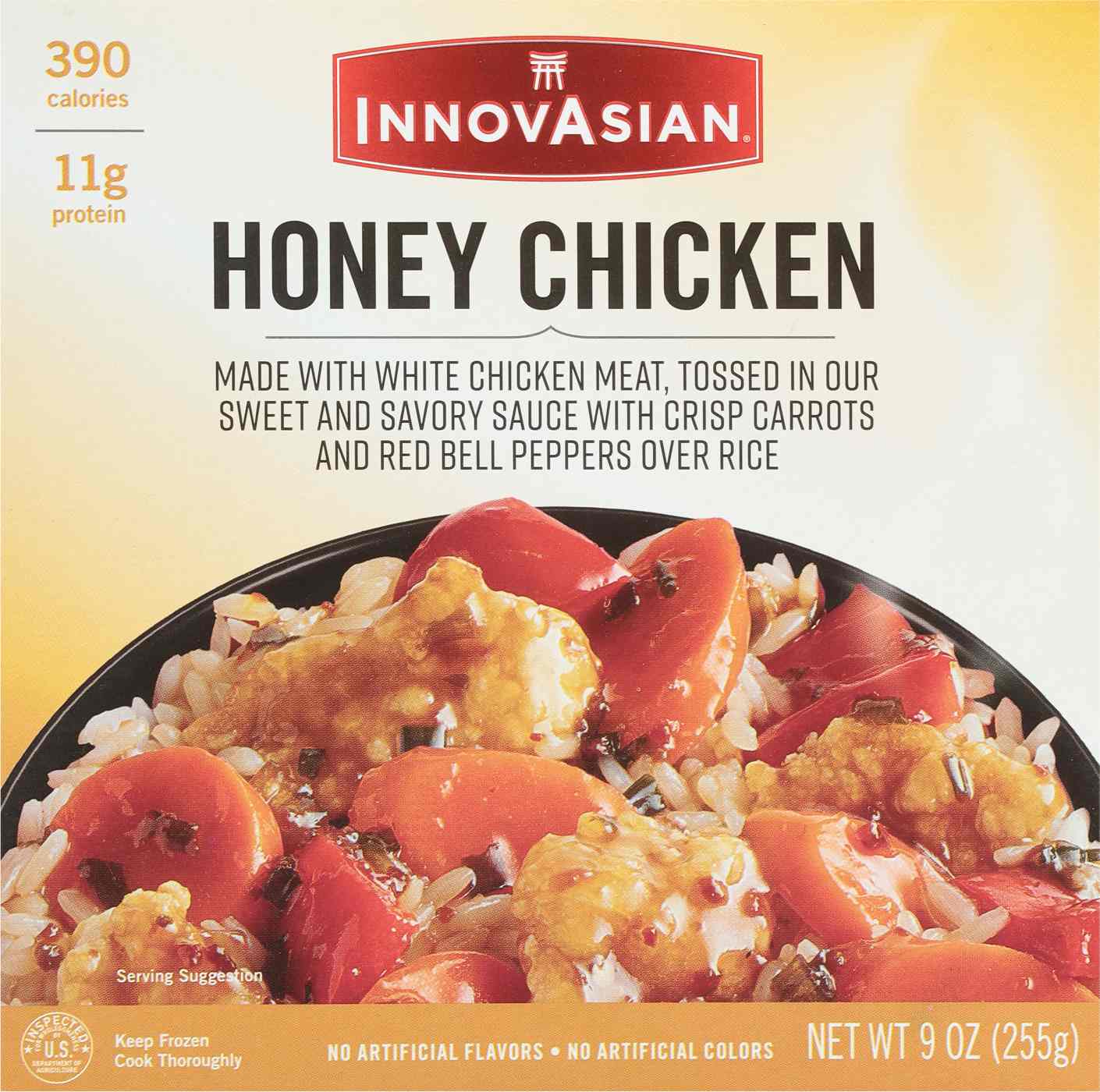 InnovAsian Honey Chicken Frozen Meal - Shop Entrees & sides at H-E-B