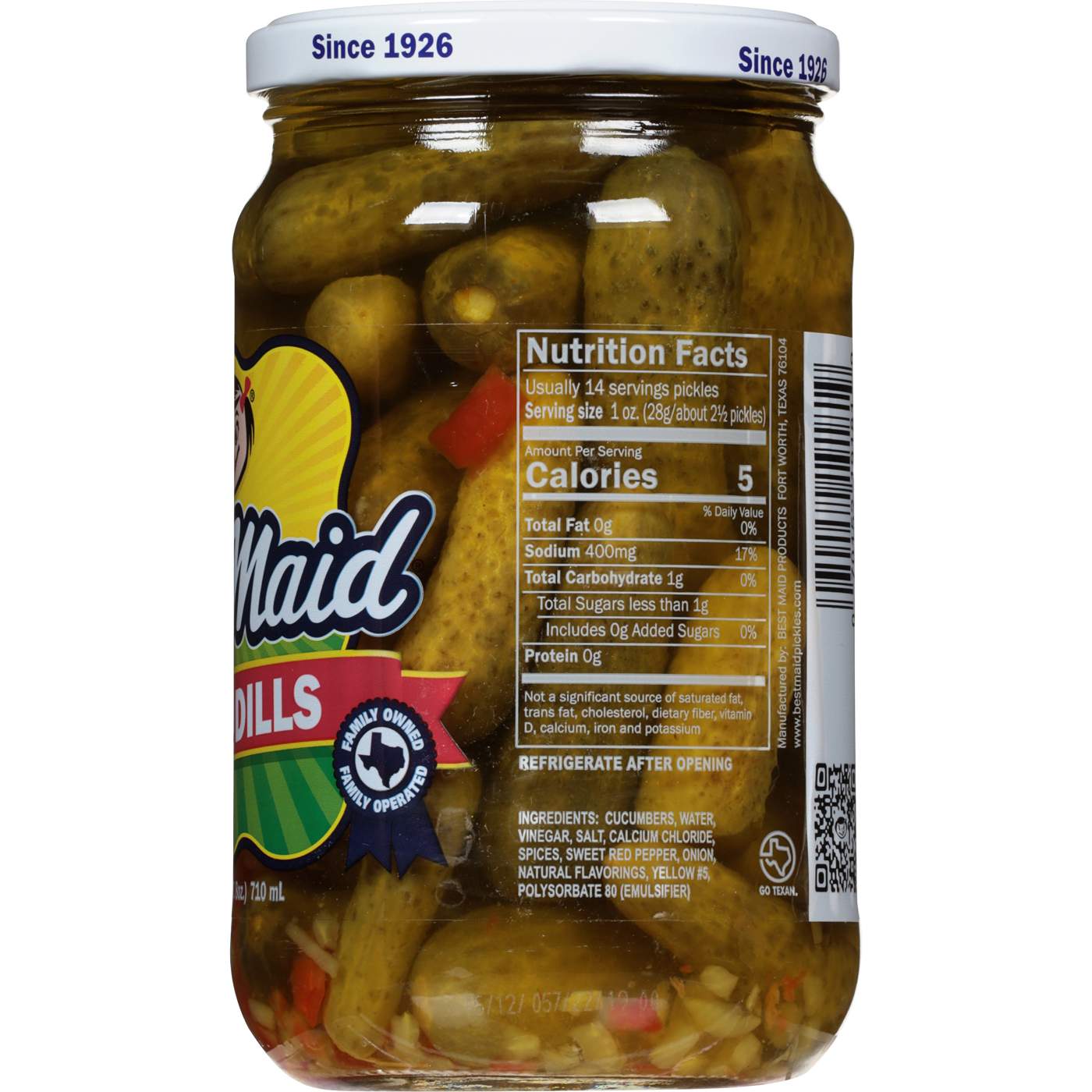 Best Maid Baby Dills Pickles Fresh Pack - Shop Pickles & cucumber at H-E-B