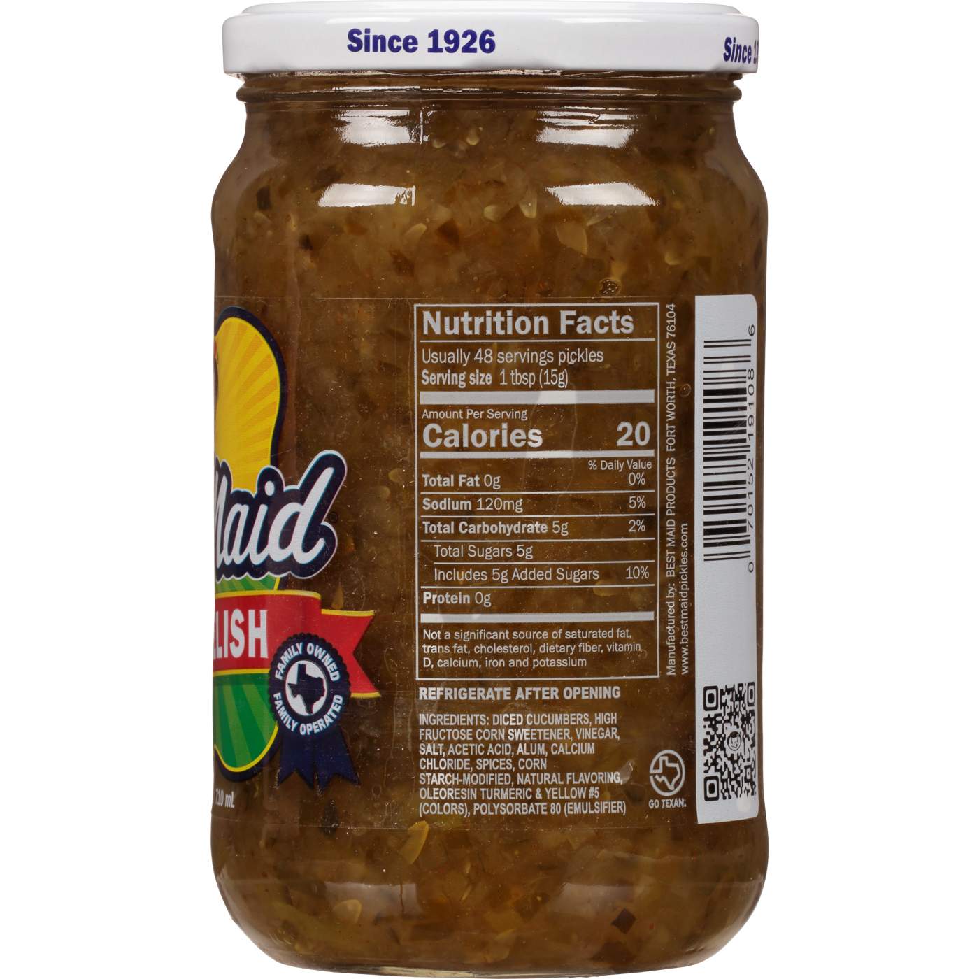 Best Maid Sweet Relish - Shop Relish & chutney at H-E-B