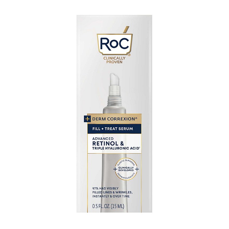 RoC Derm Correxion Advanced Retinol + Triple Hyaluronic Acid Serum ... RoC Derm Correxion Advanced Retinol + Triple Hyaluronic Acid Serum ...