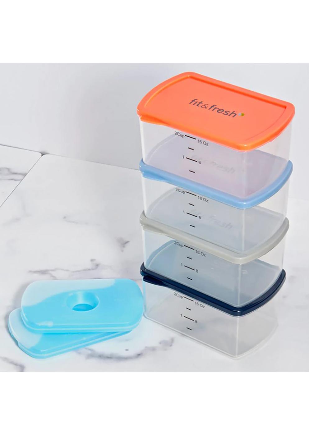 Fit + Fresh 4 Snack Containers - Shop Lunch boxes at H-E-B