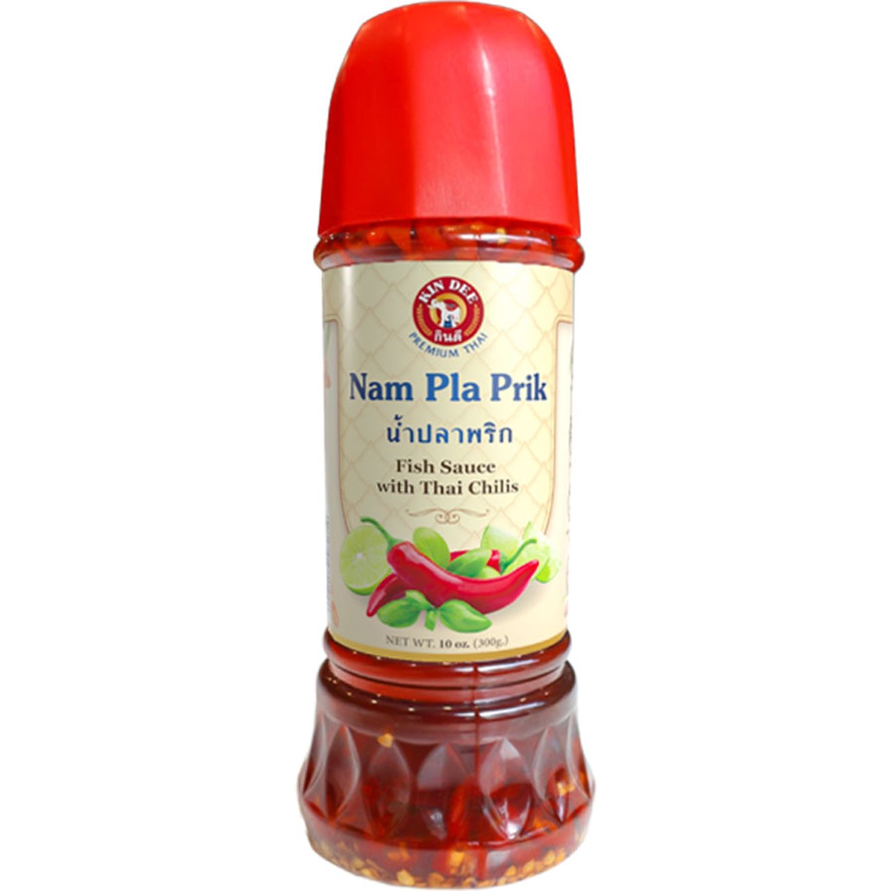 Kin Dee Fish Sauce with Thai Chili Peppers, 10 oz | Central Market ...