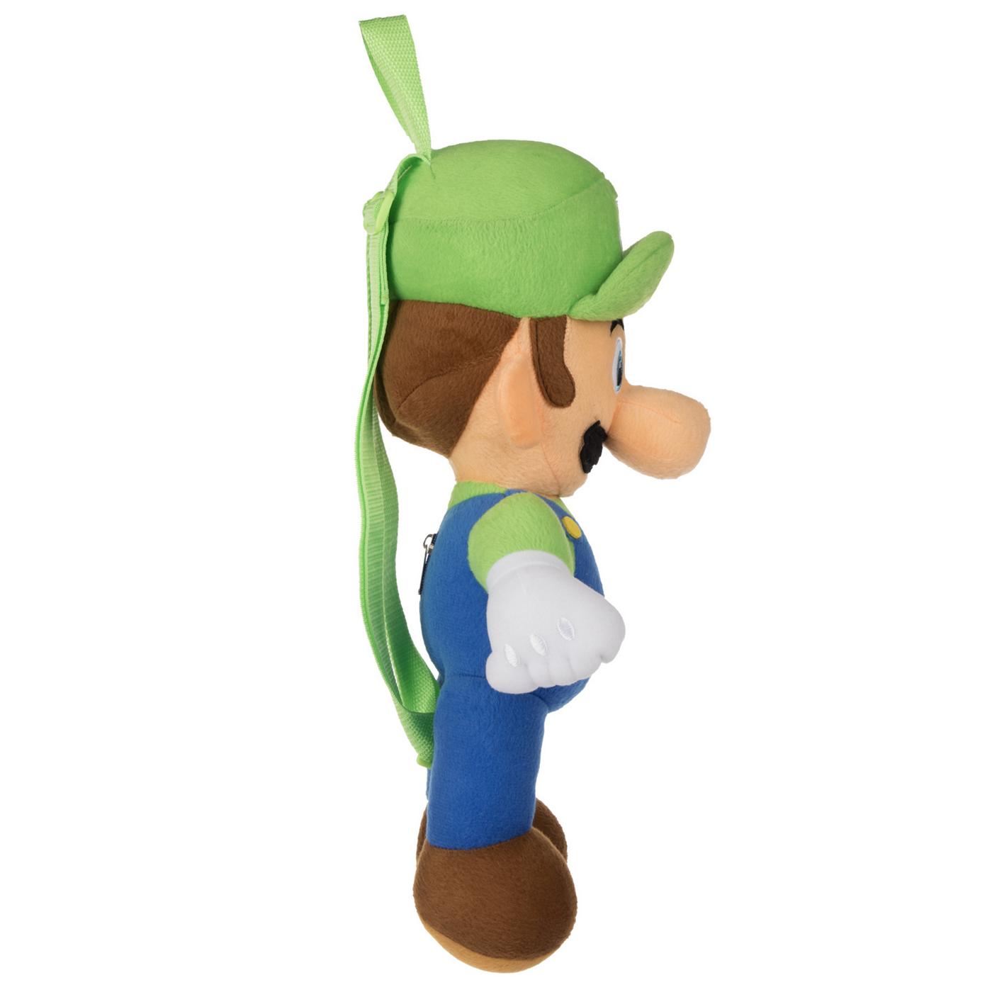 Bioworld Nintendo Super Mario Luigi Plush Backpack - Shop Backpacks at ...