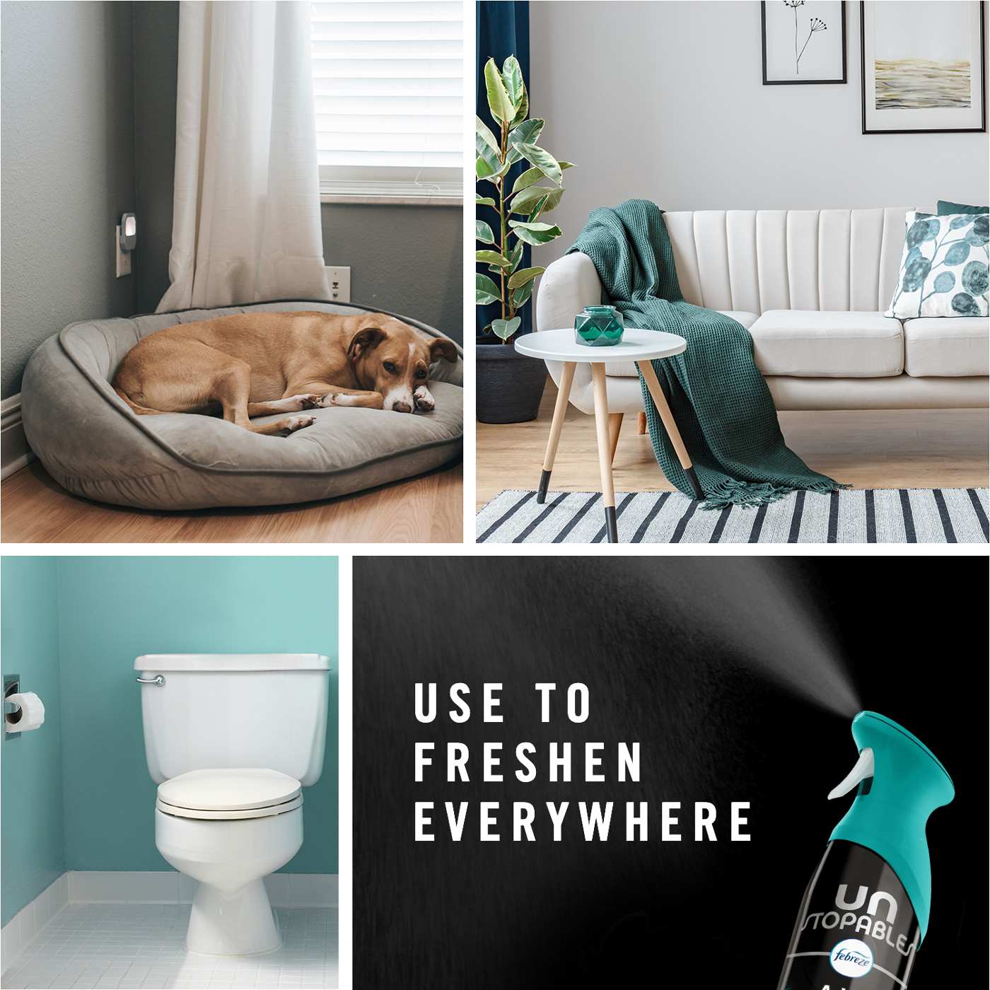 Febreze Unstopables Air Effects Odor-Fighting Air Freshener Fresh ...