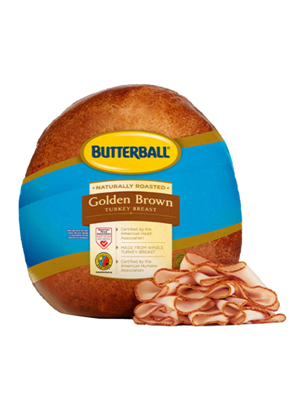 Butterball Golden Browned Turkey Breast, Sliced - Shop Meat at H-E-B