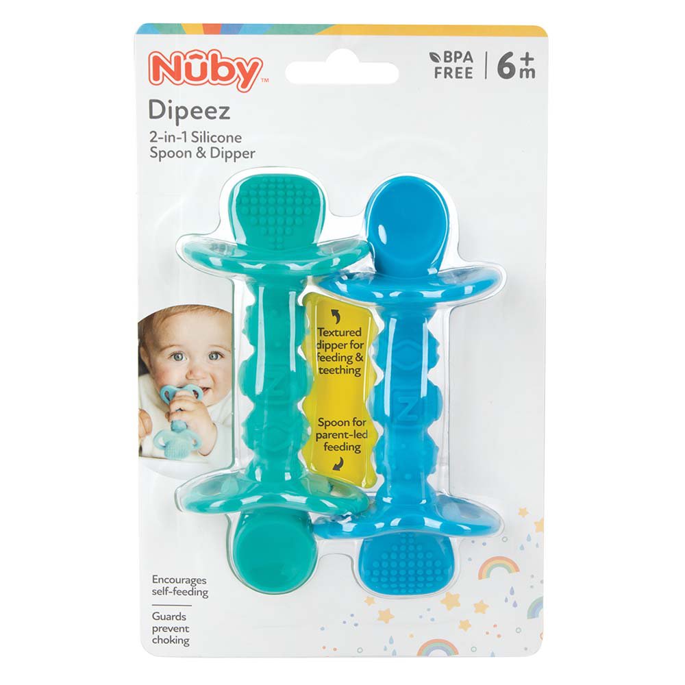 Nuby Dipeez Silicone Spoons - Shop Dishes & utensils at H-E-B