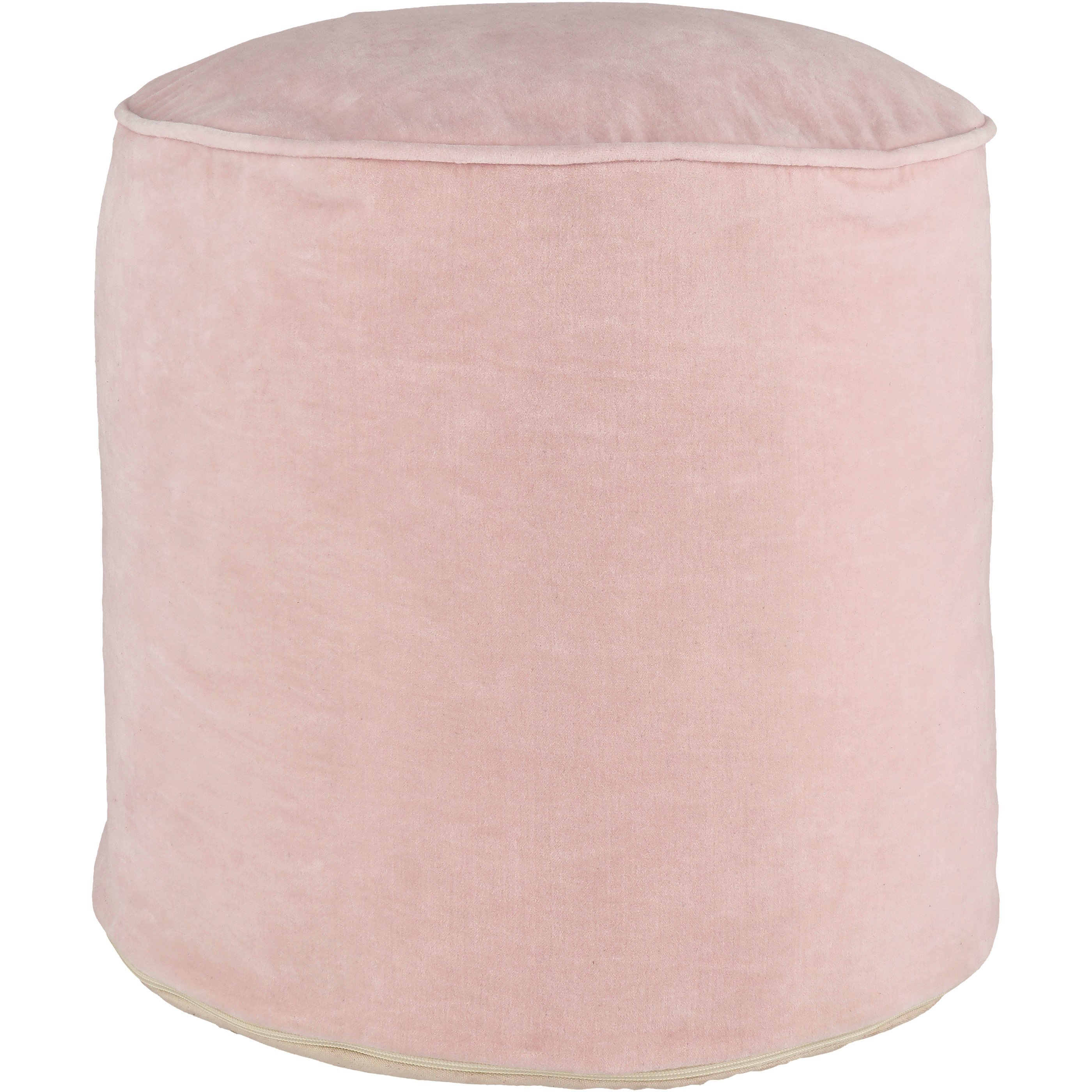 Destination Holiday Velvet Pouf - Pink - Shop Seasonal decor at H-E-B