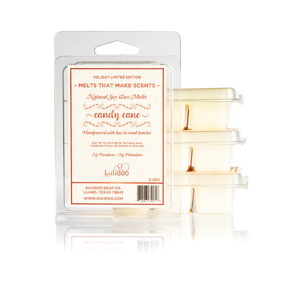 Kuhdoo Candy Cane Wax Melts - Shop Candles at H-E-B