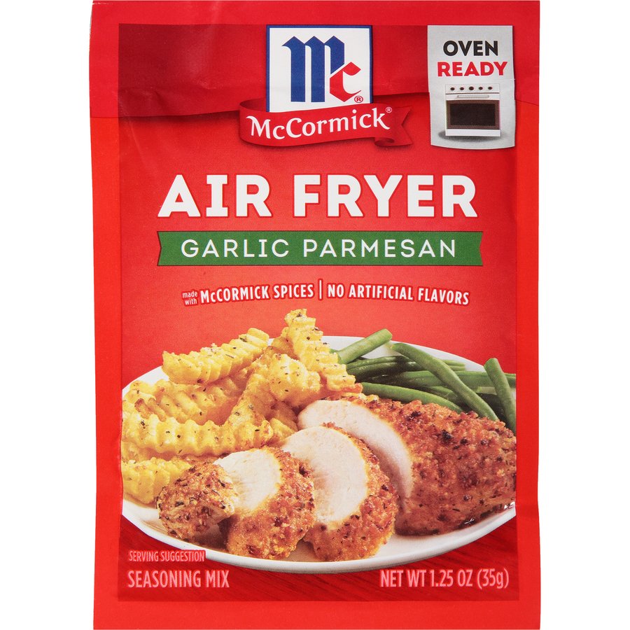 McCormick Air Fryer Garlic Parmesan Seasoning Mix - Shop Spice mixes at ...