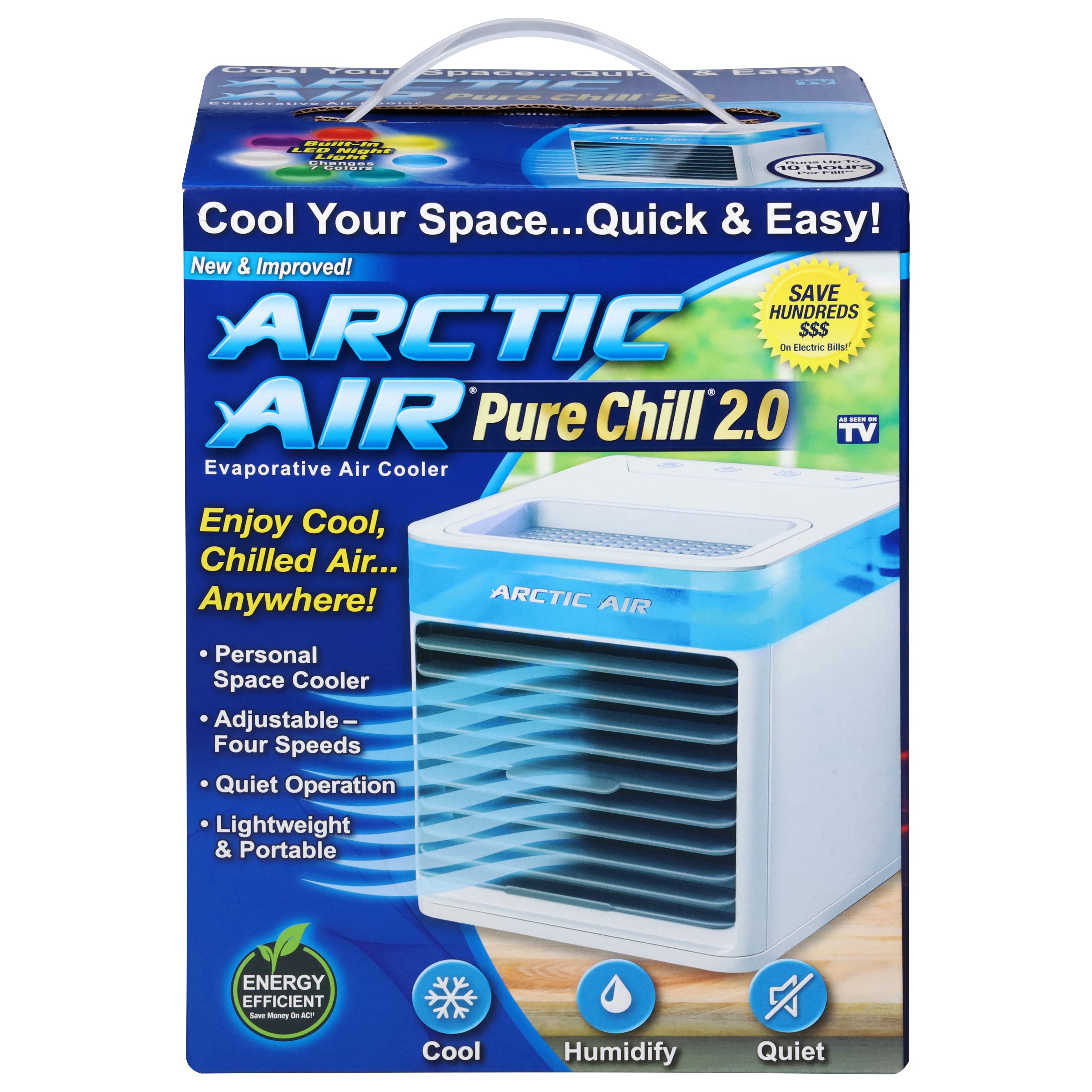 Arctic Air Pure Chill 2.0 Evaporative Air Cooler - Shop Fans & air ...