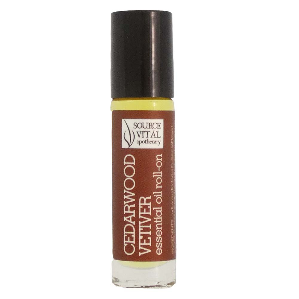 Source Vital Apothecary Cedarwood Vetiver Essential Oil Roll-on - Shop ...