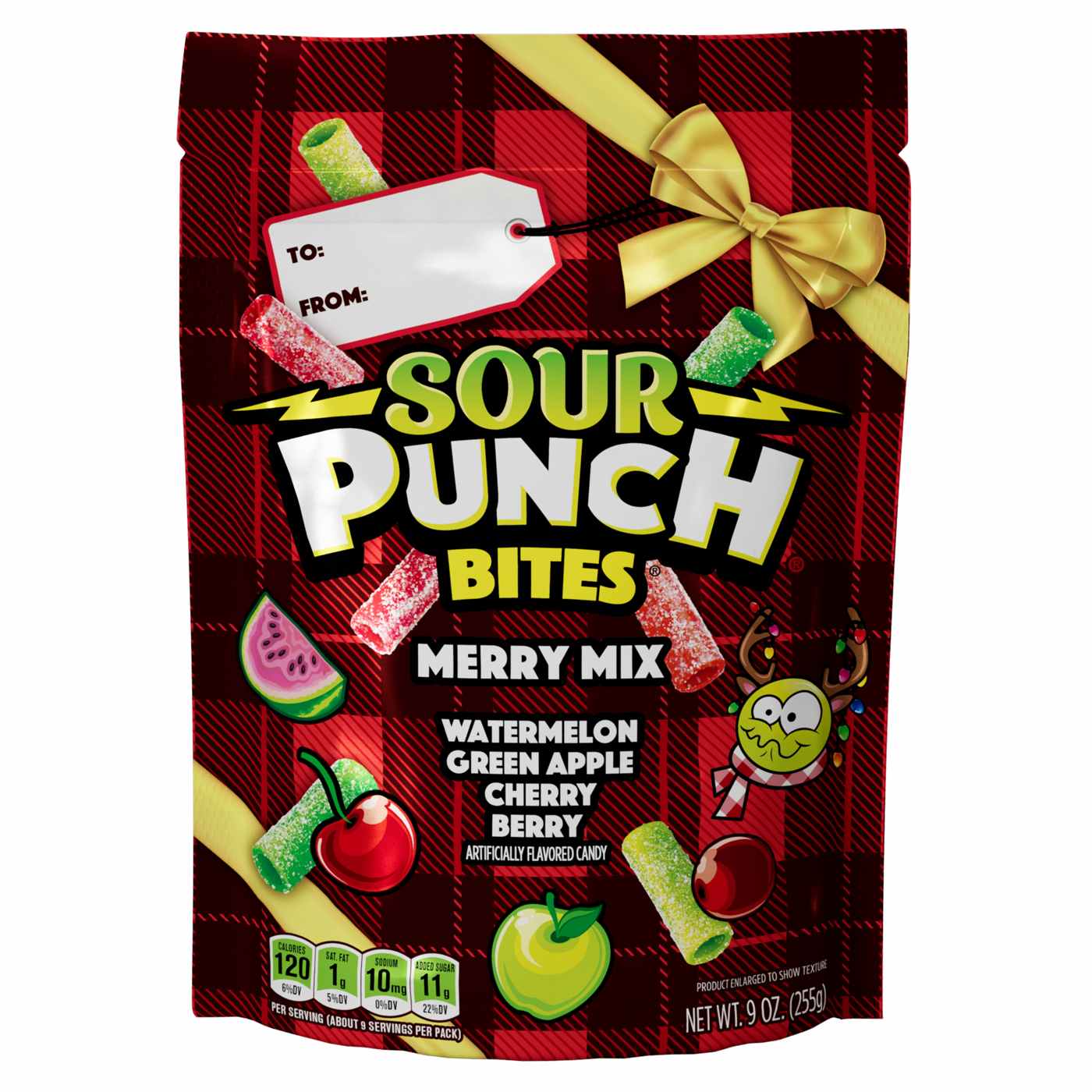 Sour Punch Bites Merry Mix Christmas Candy - Shop Candy at H-E-B