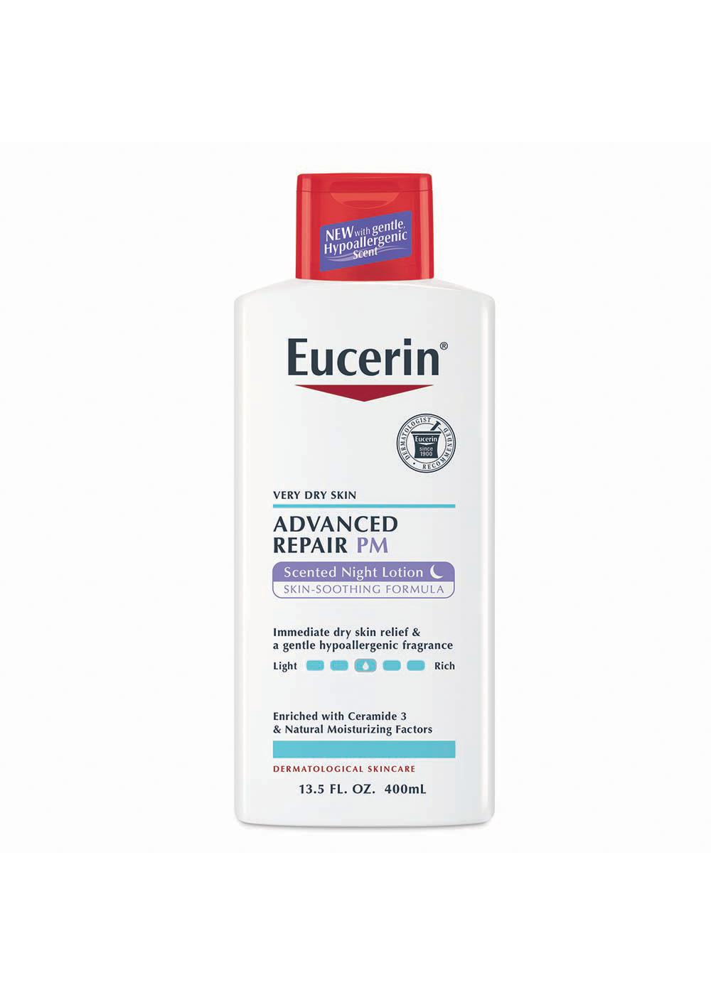 Eucerin Advanced Repair PM Scented Night Lotion - Shop Body lotion at H-E-B
