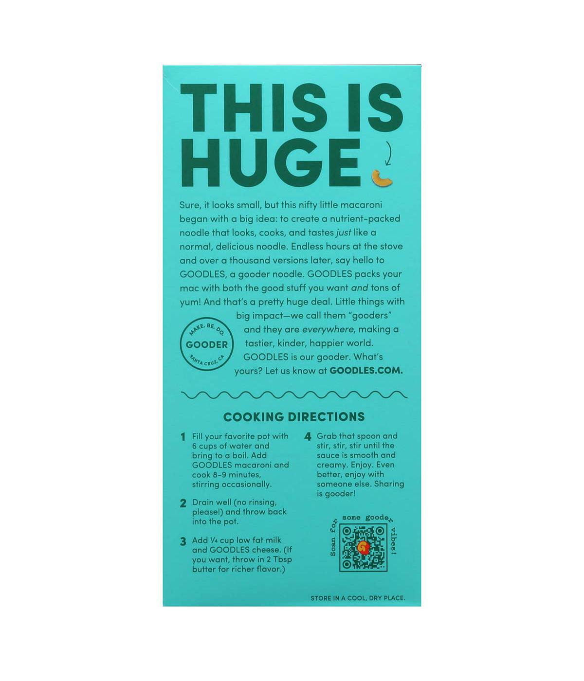 Goodles 14g Protein Creamy Cheddar Cheddy Mac - Shop Pantry meals at H-E-B