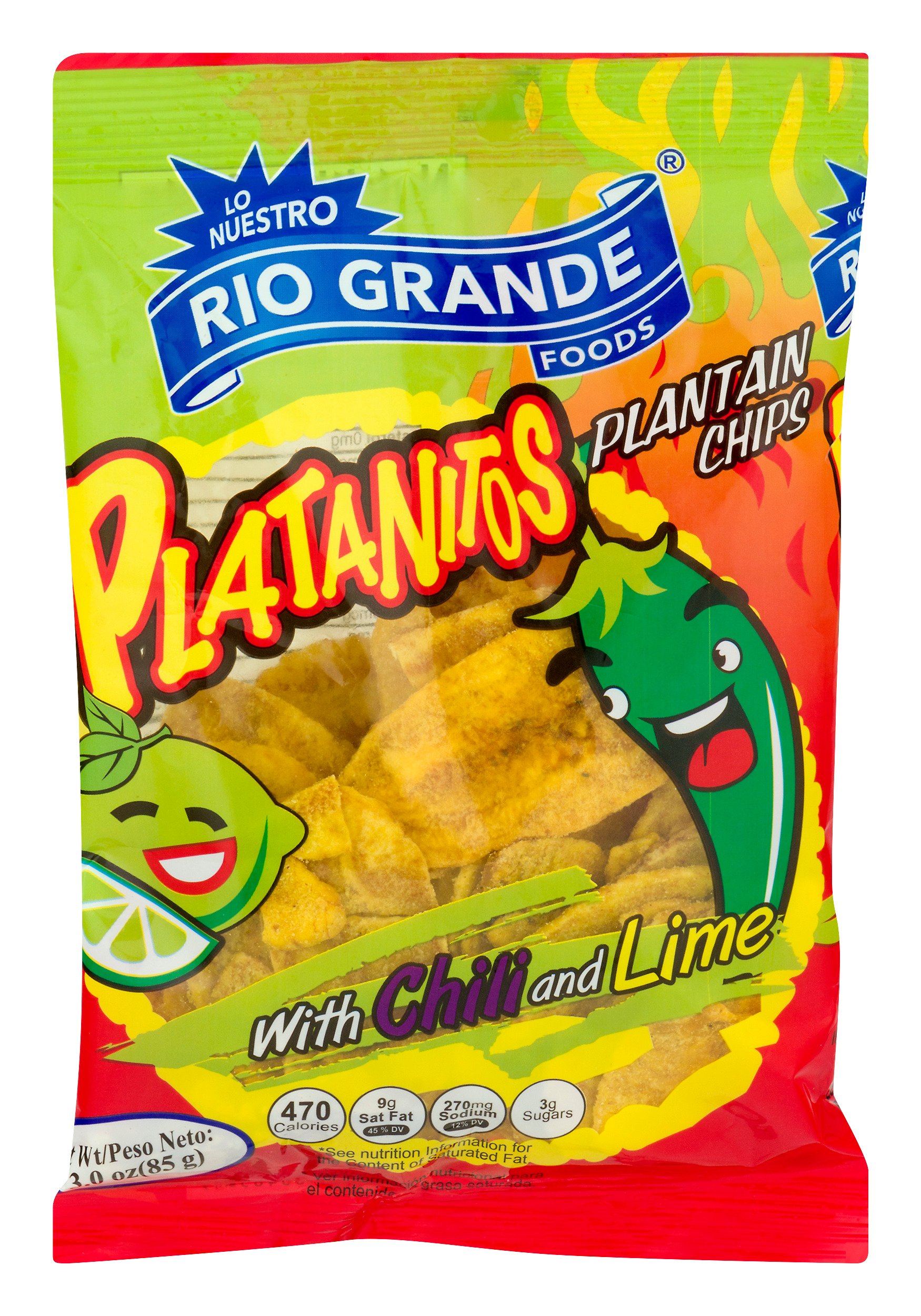 Rio Grande Foods Platanitos with Chili and Lime - Shop Chips at H-E-B