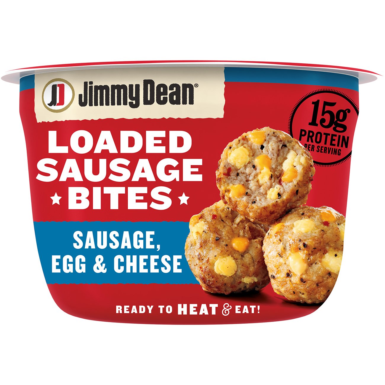 Jimmy Dean Loaded Sausage Bites - Sausage, Egg & Cheese - Shop Entrees ...