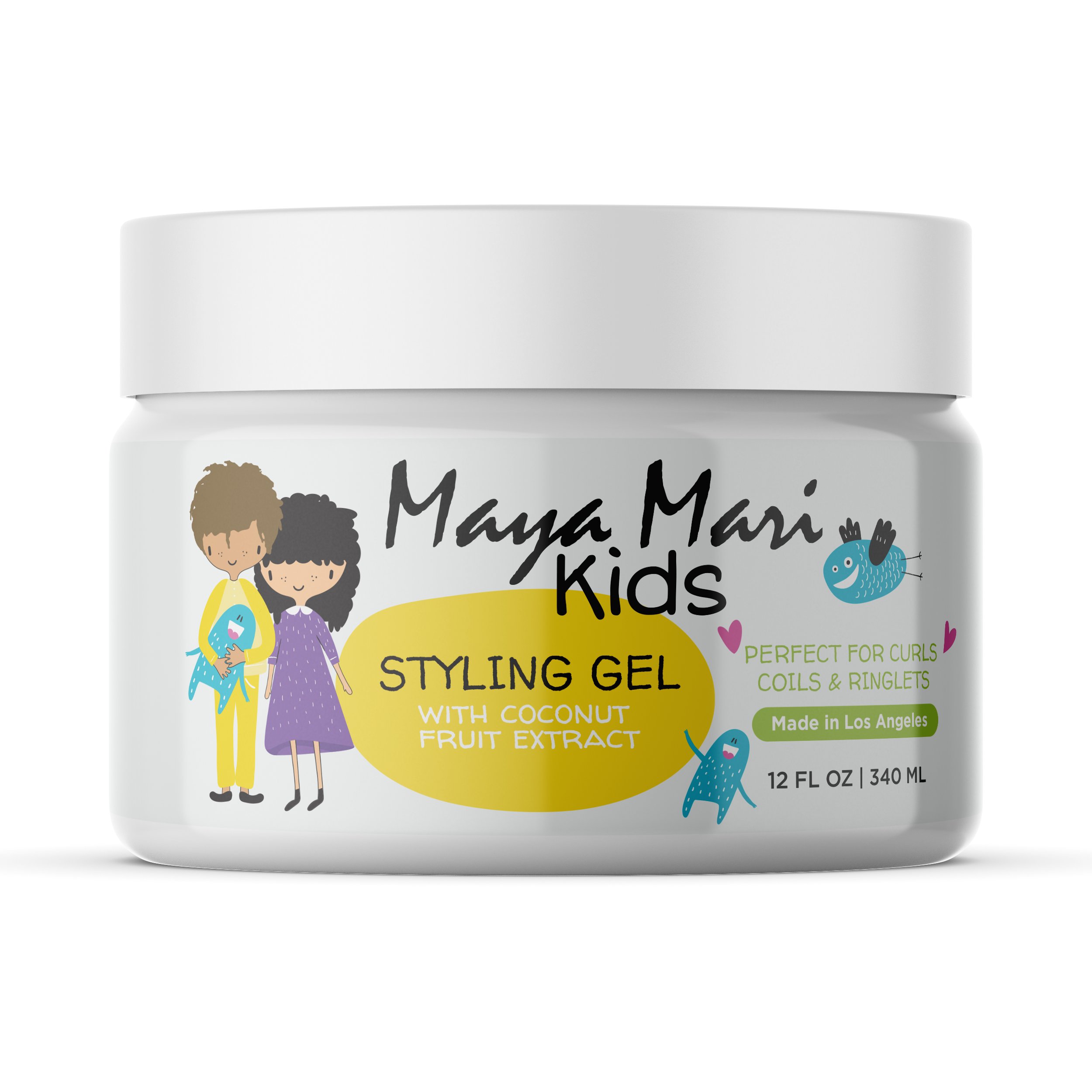Maya Mari Kids Styling Gel with Coconut Fruit Extract - Shop Bath ...