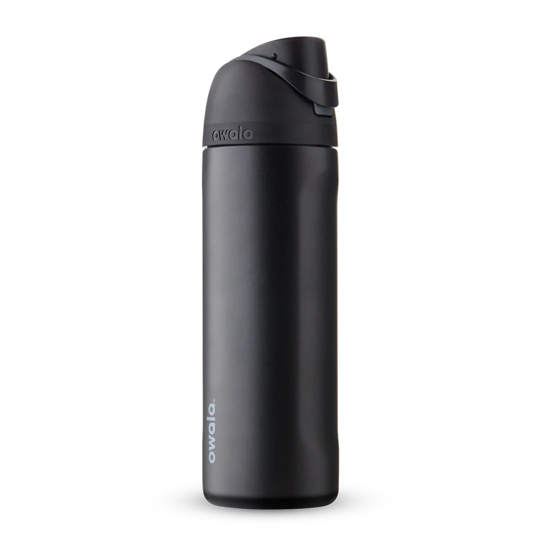 Owala Free Sip Black Insulated Stainless Steel - Shop Travel & to-go at ...