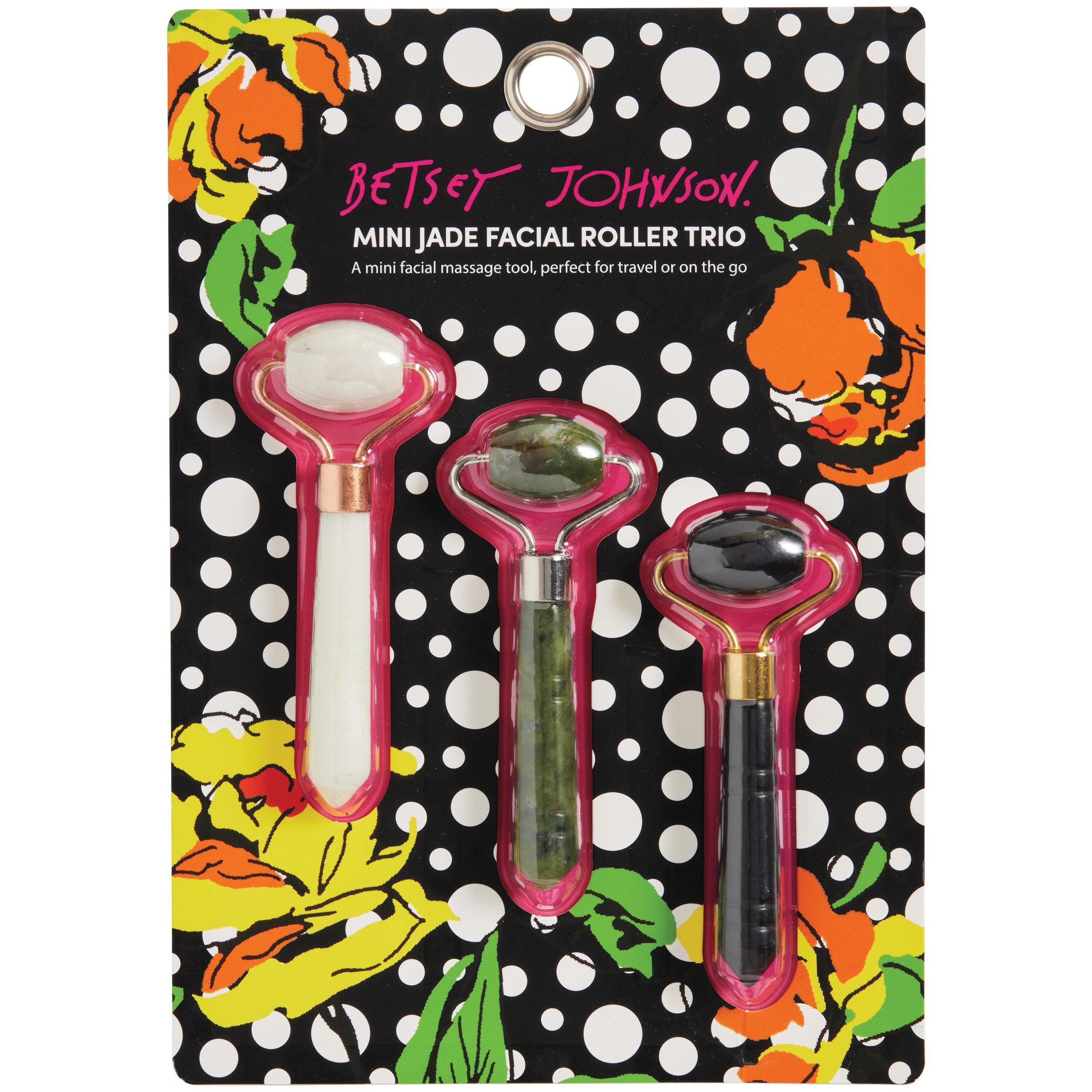 Betsey Johnson Mini Jade Facial Roller Trio Gift Set - Shop Makeup bags ...