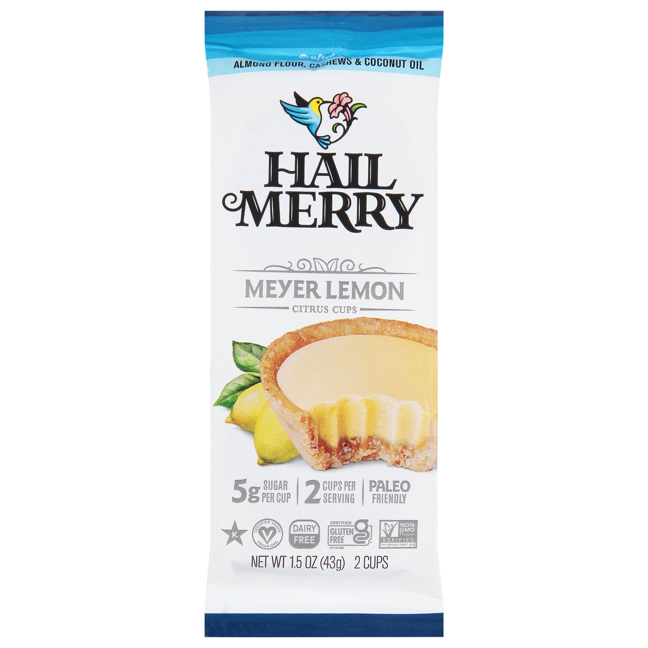 Hail Merry Meyer Lemon Citrus Cups - Shop Granola & snack bars at H-E-B