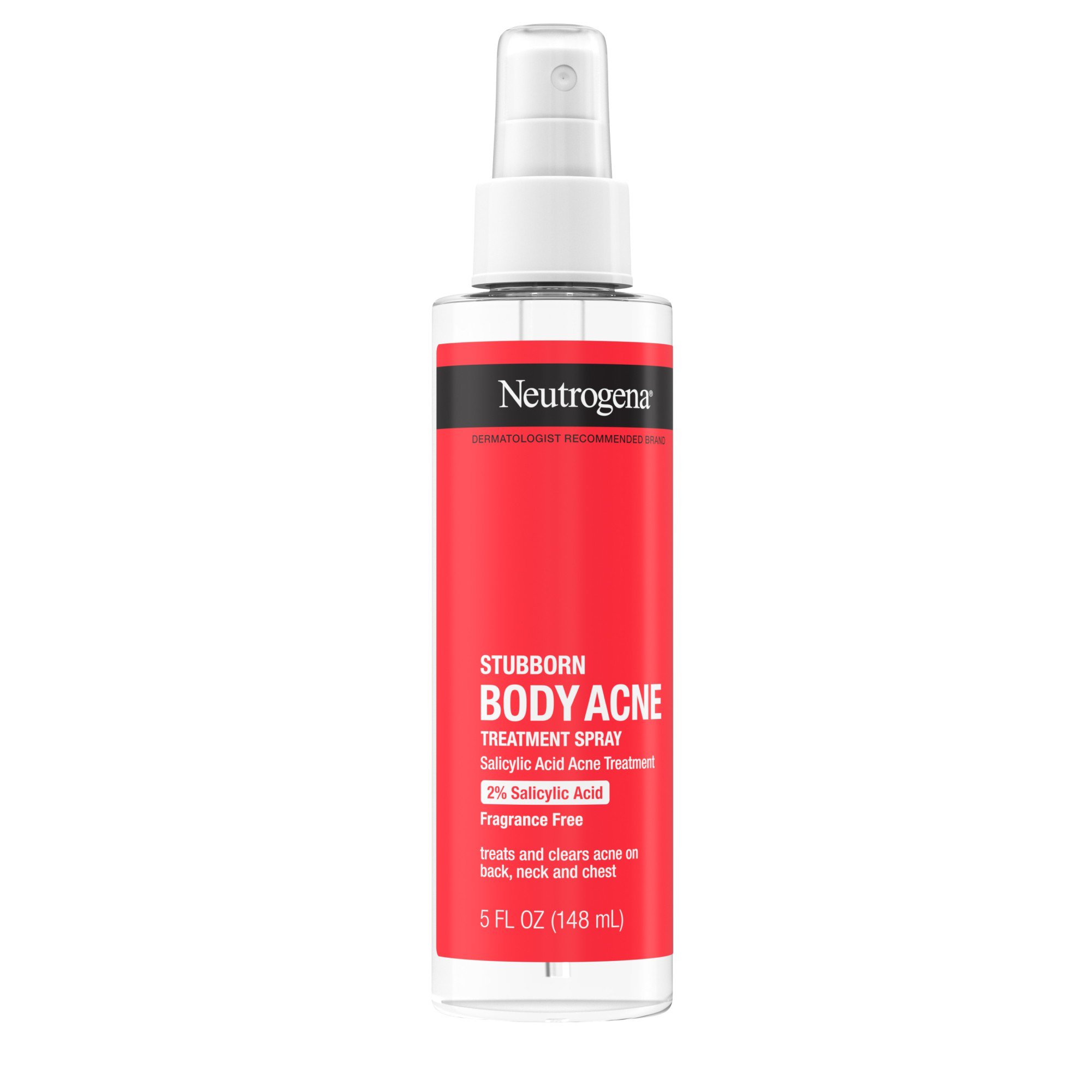 Neutrogena Stubborn Body Acne Spray With 2 Salicylic Acid Shop Facial Cleansers And Scrubs At H E B