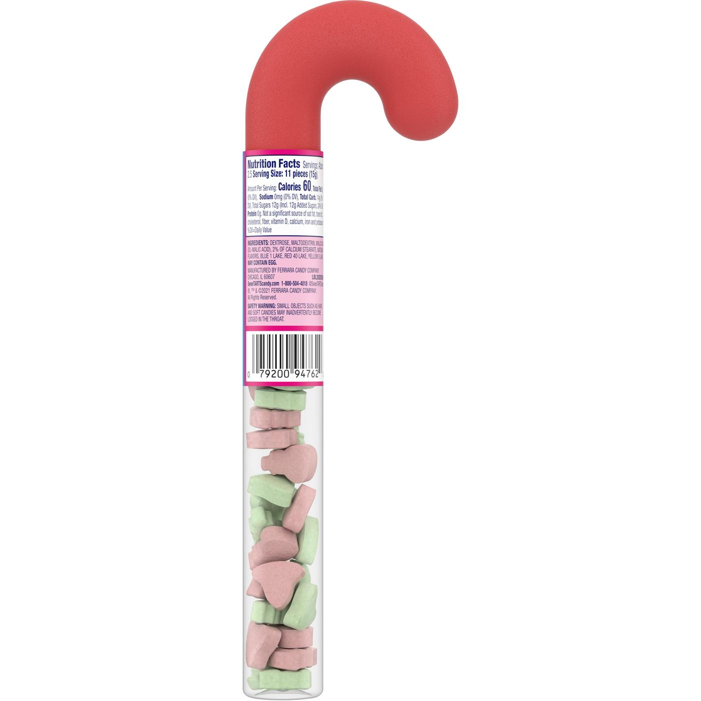 SweeTARTS Merry Mix Holiday Candy-Filled Cane - Shop Candy at H-E-B