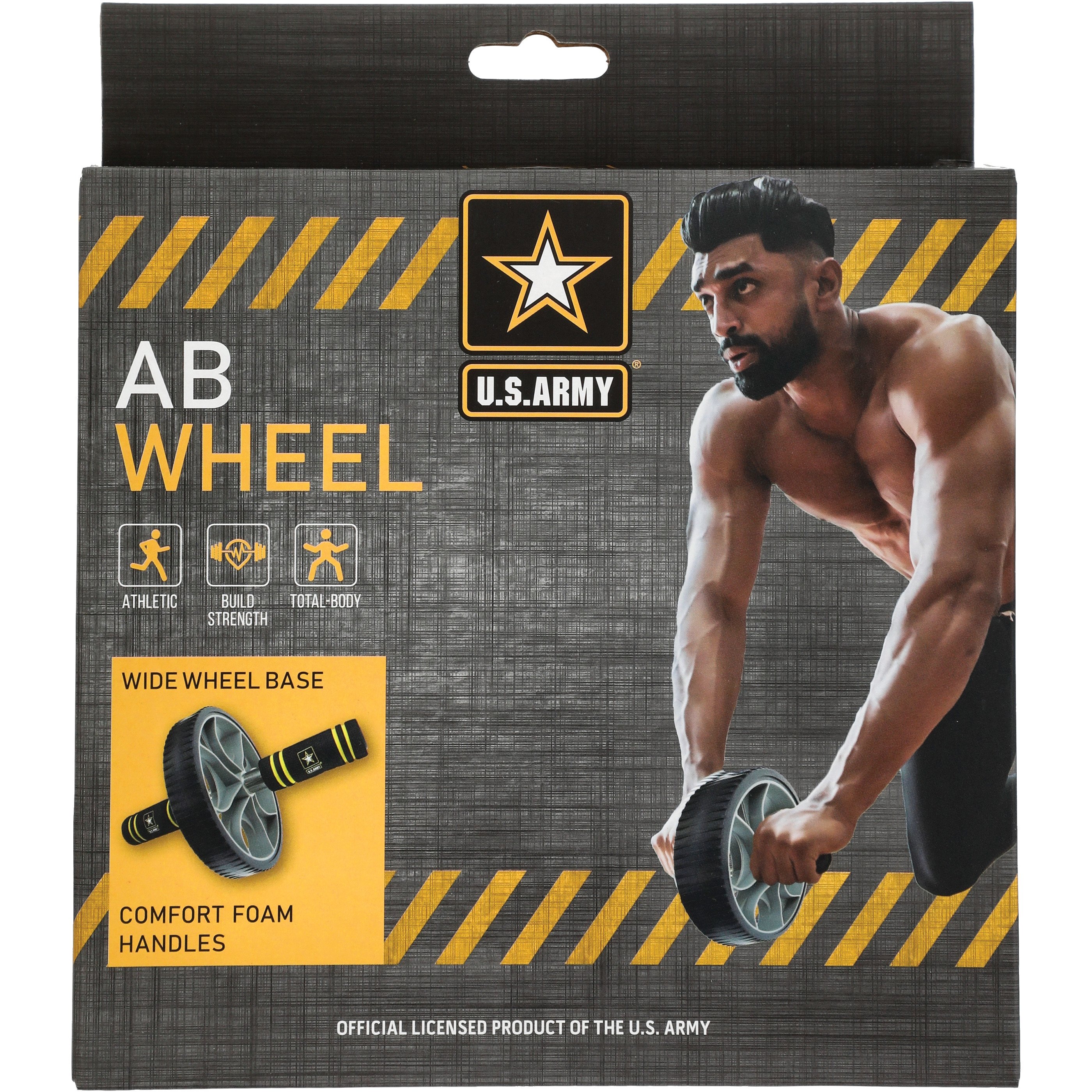 U.S. Army AB Wheel with Comfort Foam Handles - Shop Fitness & Sporting ...
