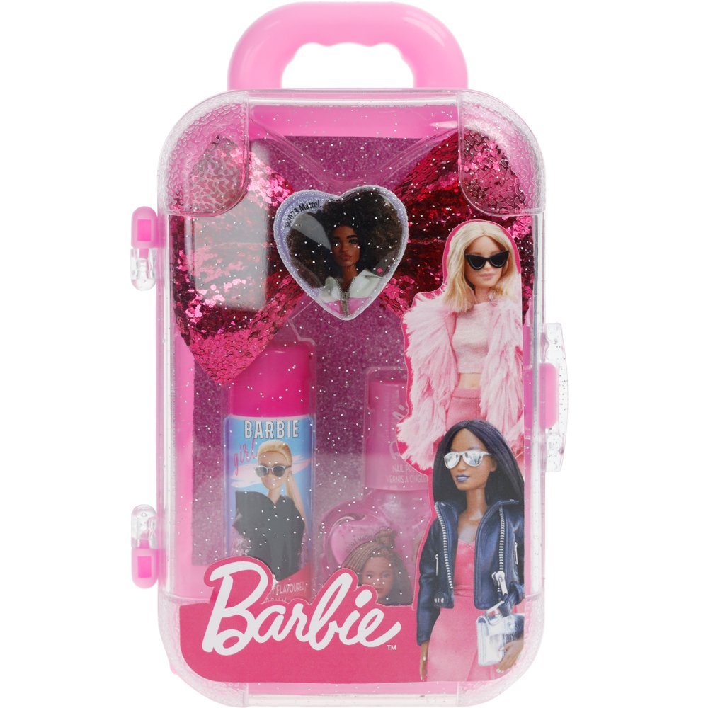 Barbie Mini Suitcase Cosmetic Set - Shop Makeup palettes & sets at H-E-B