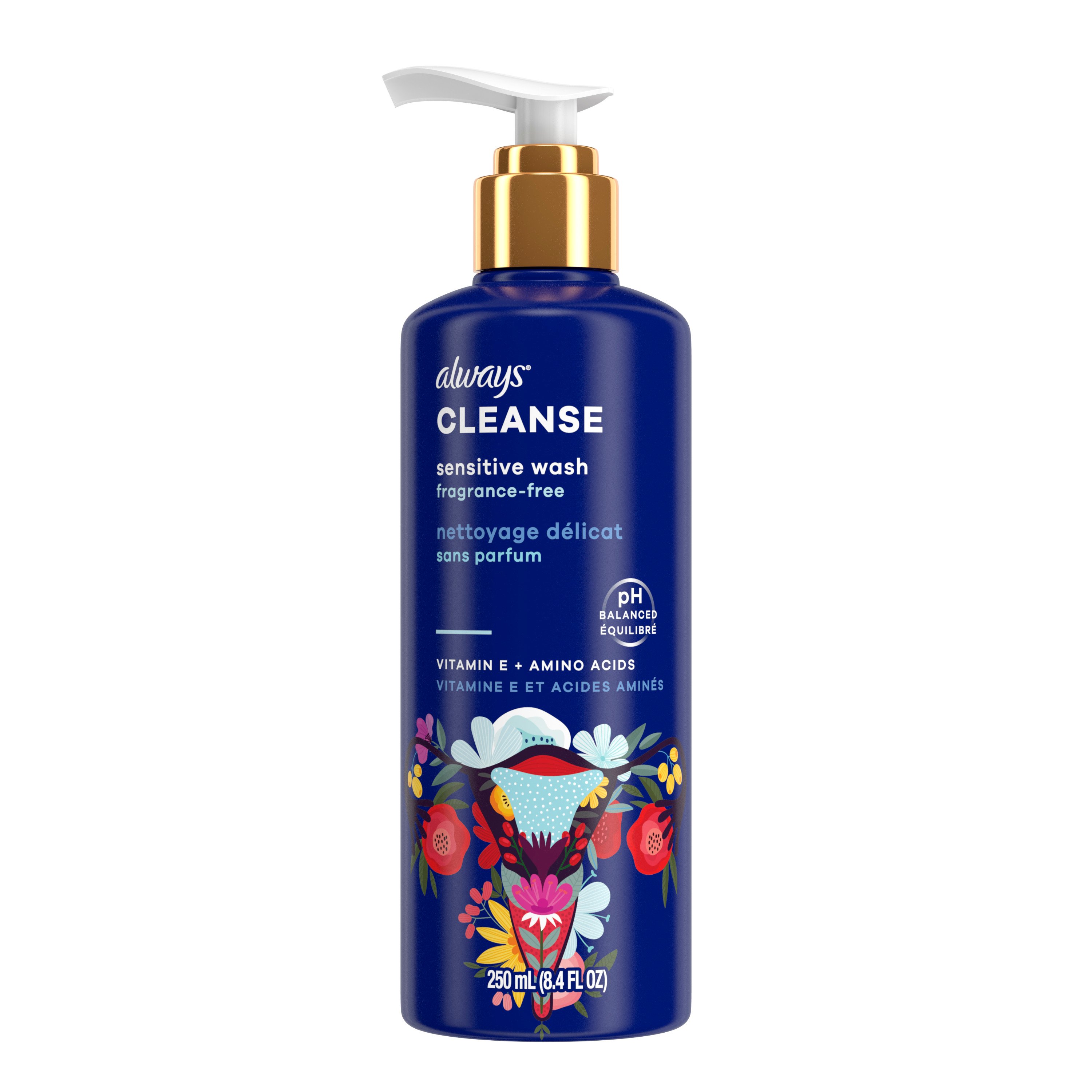 Always Cleanse Sensitive Wash for Intimate Skin, Fragrance-Free - Shop ...