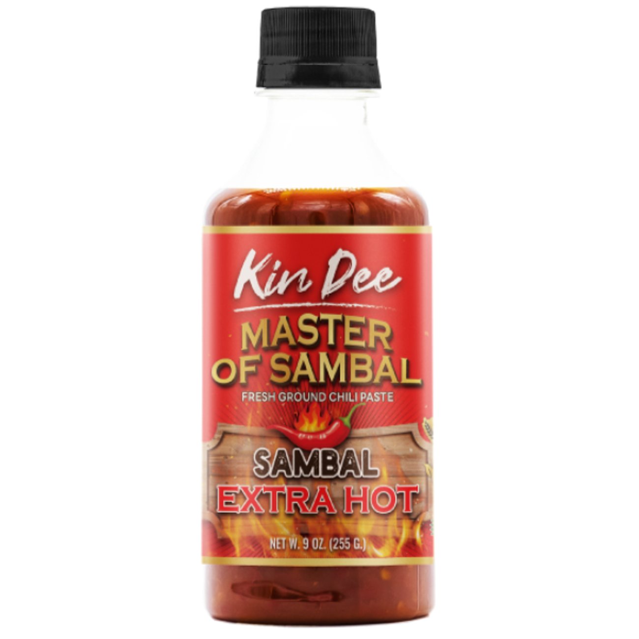 Kin Dee Sambal Oelek Chili Paste - Extra Hot - Shop Specialty sauces at ...