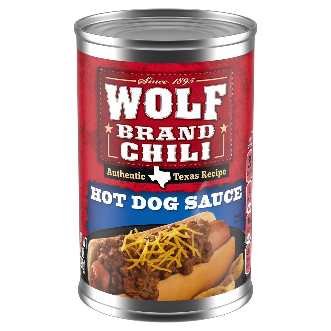 Wolf Chili Hot Dog Sauce - Shop Soups & chili at H-E-B