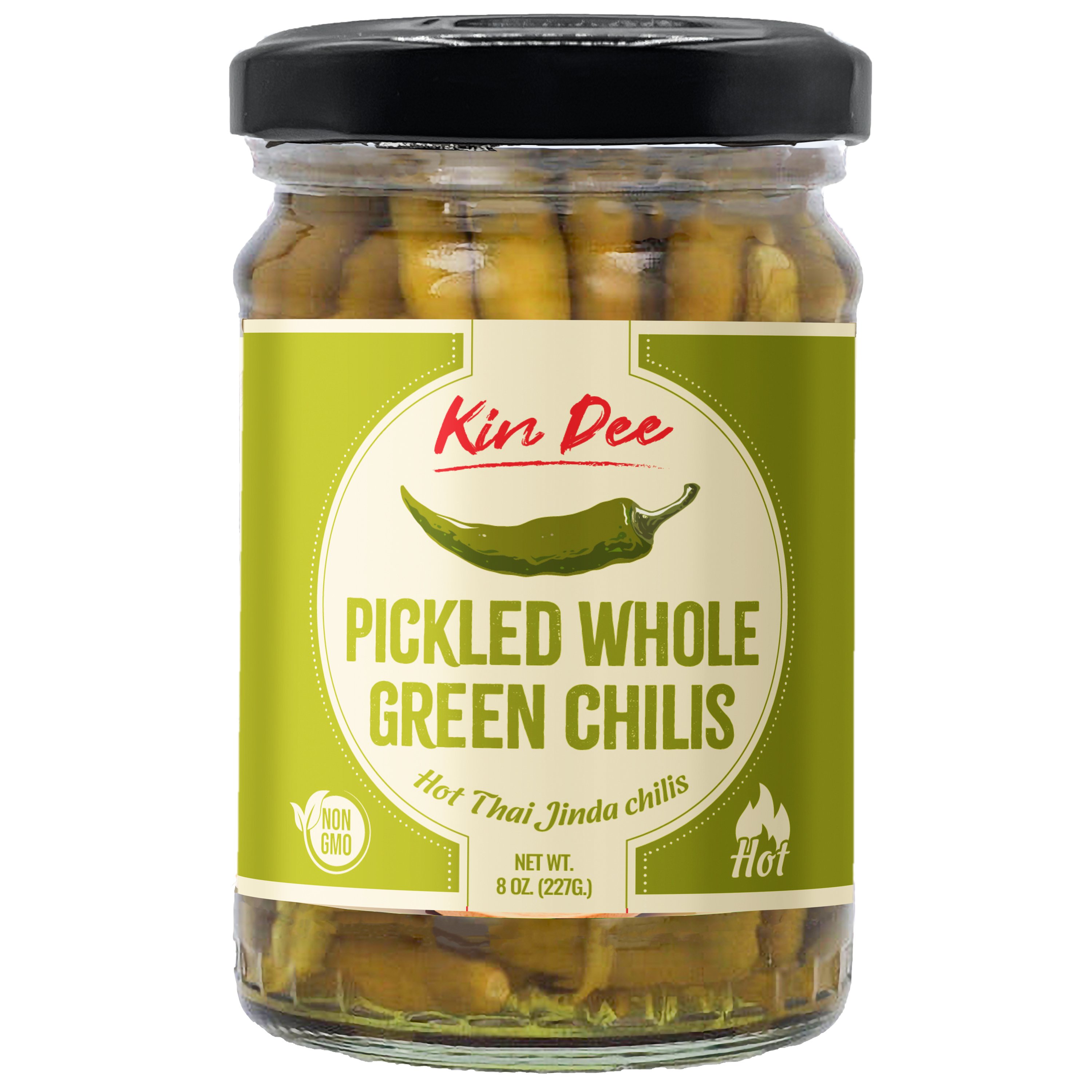 Kin Dee Pickled Whole Green Chilis - Shop Specialty & Asian at H-E-B