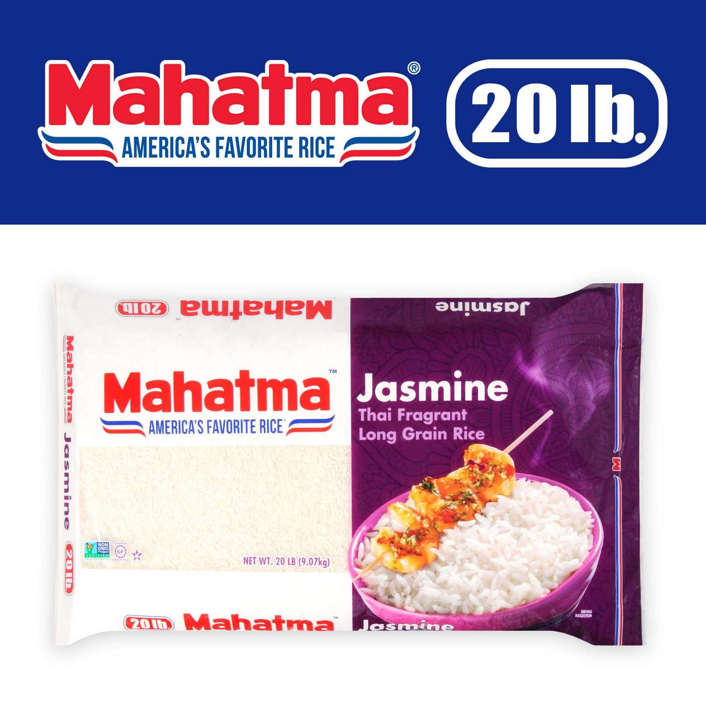 Mahatma Jasmine Long Grain White Rice - Shop Rice & Grains at H-E-B