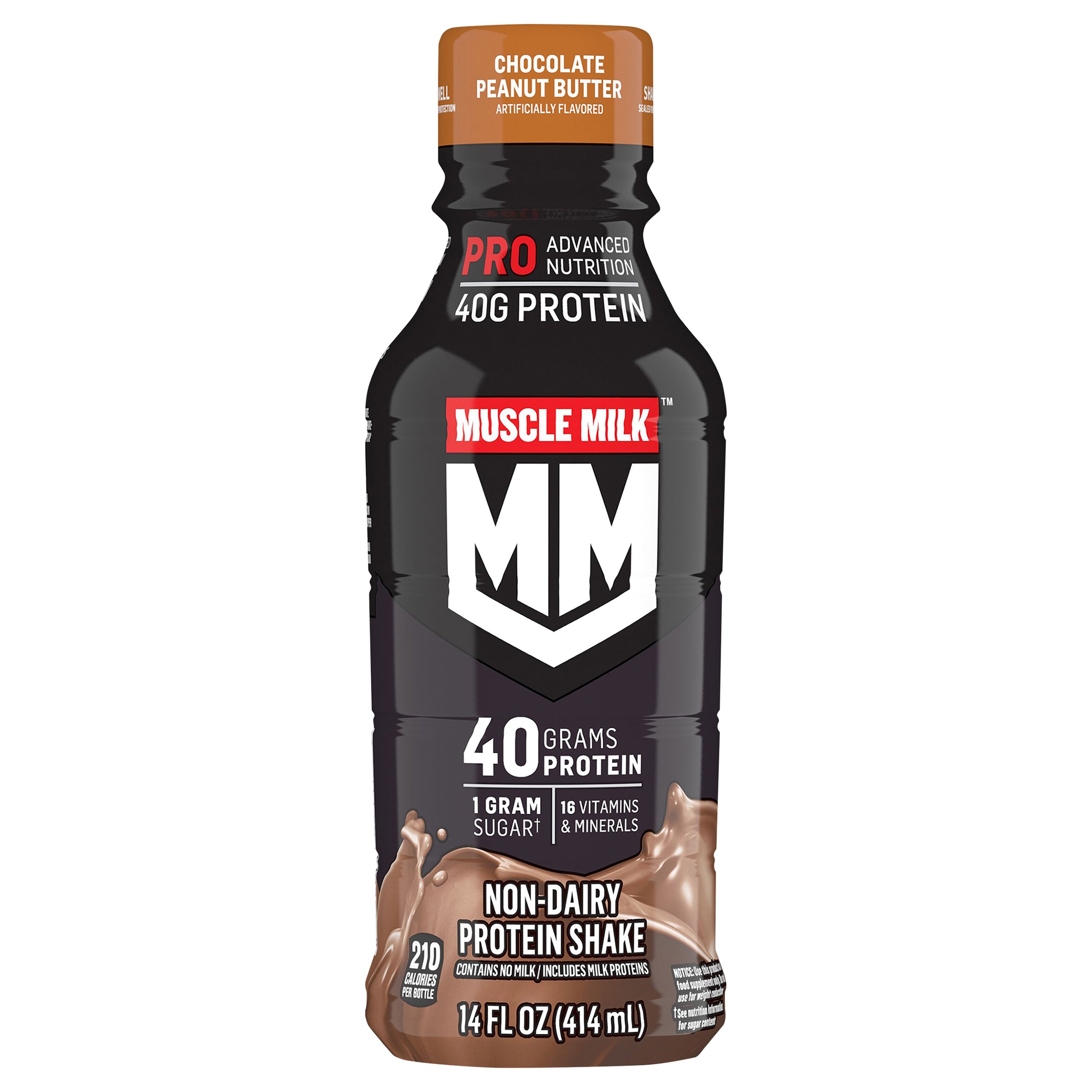 Muscle Milk Pro Pro Series Protein Shake, 40g - Chocolate Peanut Butter ...