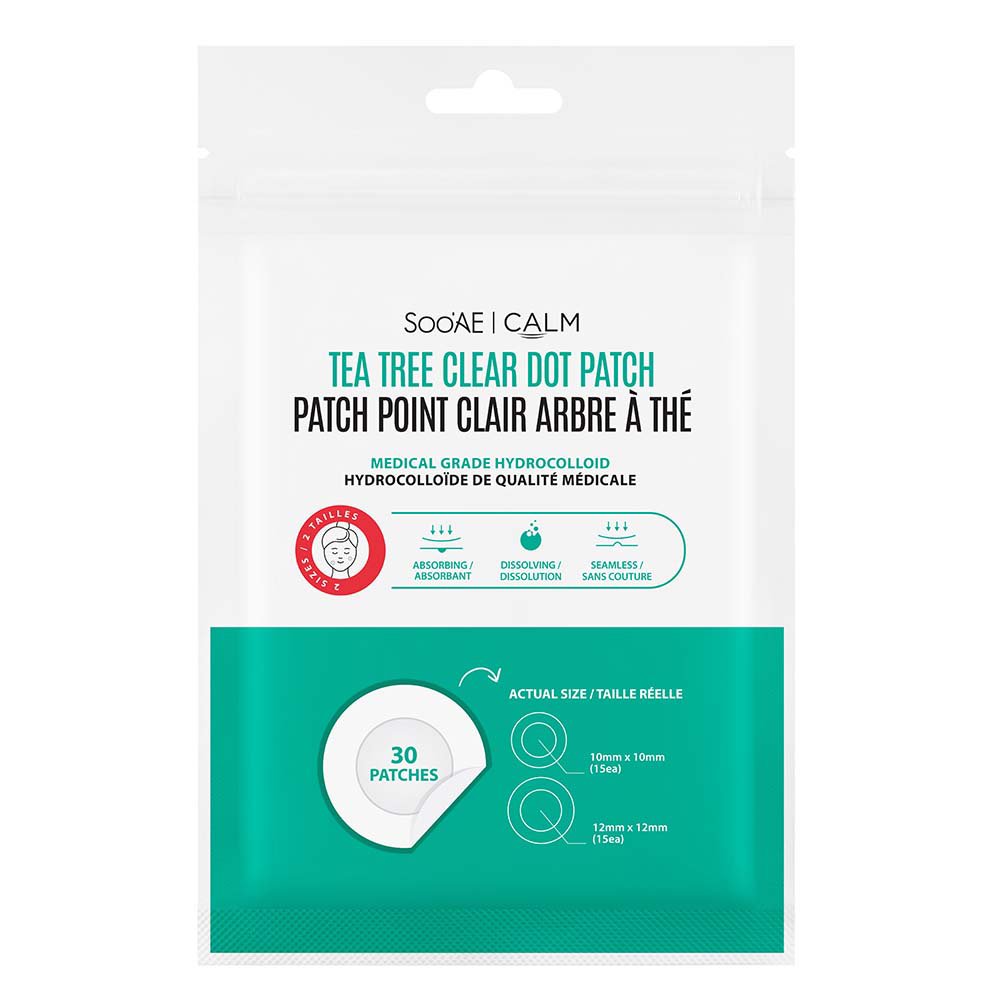Soo'AE Calm Tea Tree Clear Dot Patch - Shop Facial cleansers & scrubs ...