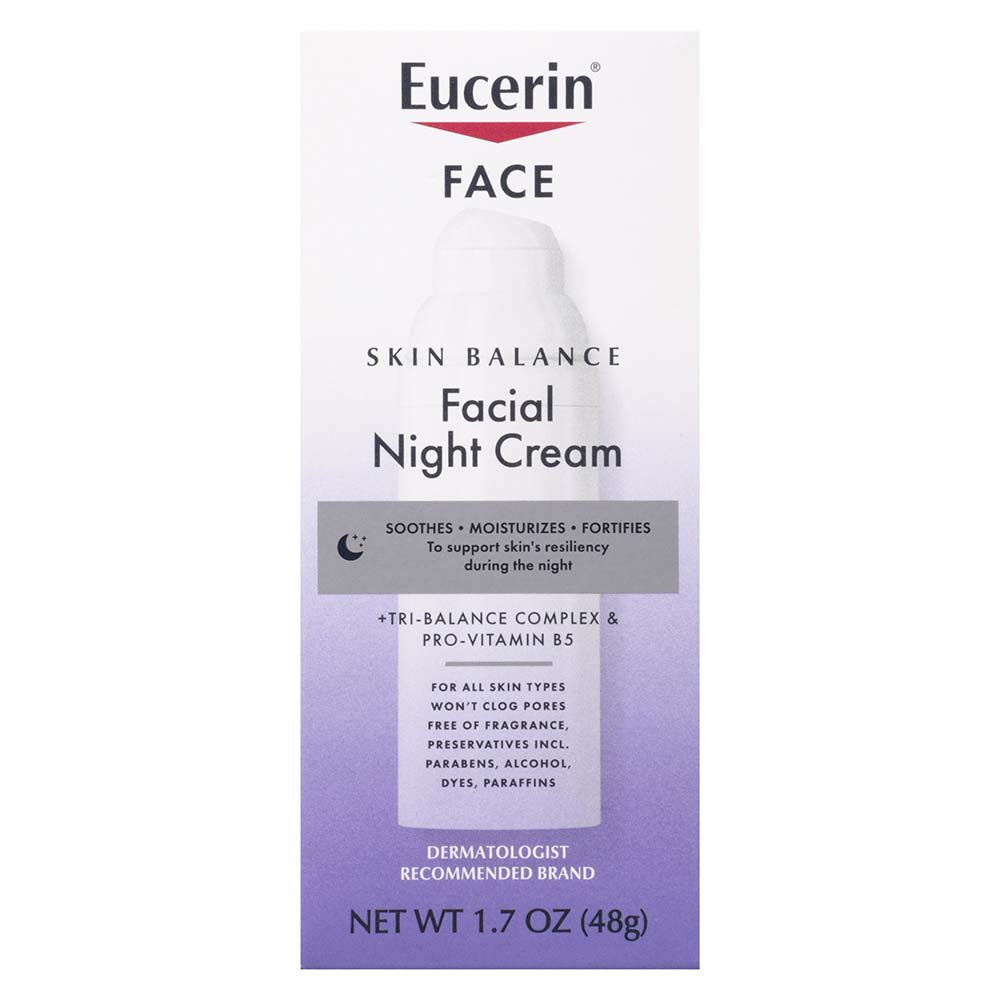 Eucerin Skin Balance Facial Night Cream - Shop Facial moisturizer at H-E-B