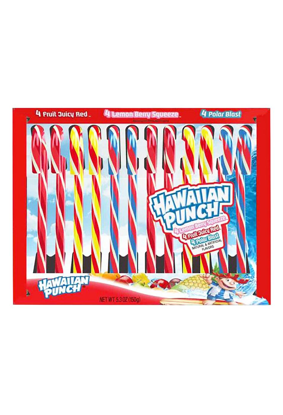 Spangler Hawaiian Punch Flavor Candy Canes - Shop Candy at H-E-B