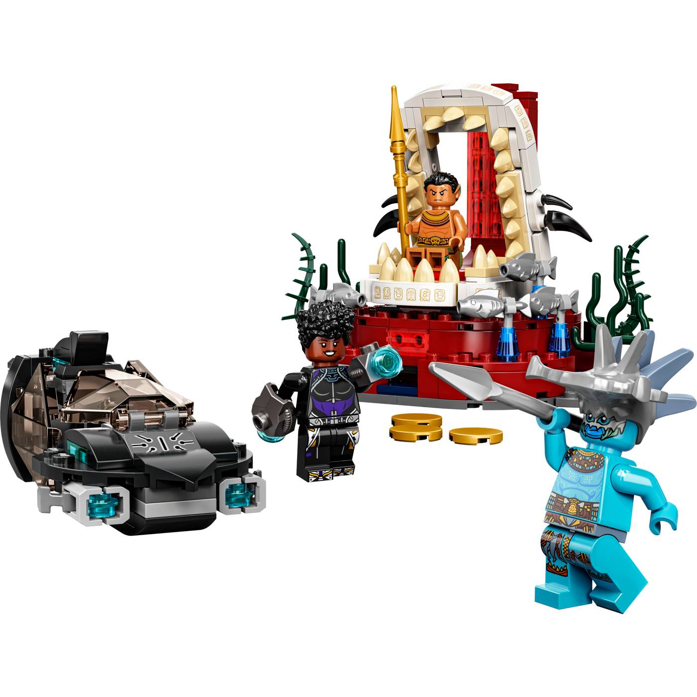 LEGO Marvel Studios Black Panther Wakanda Forever King Namor's Throne ...