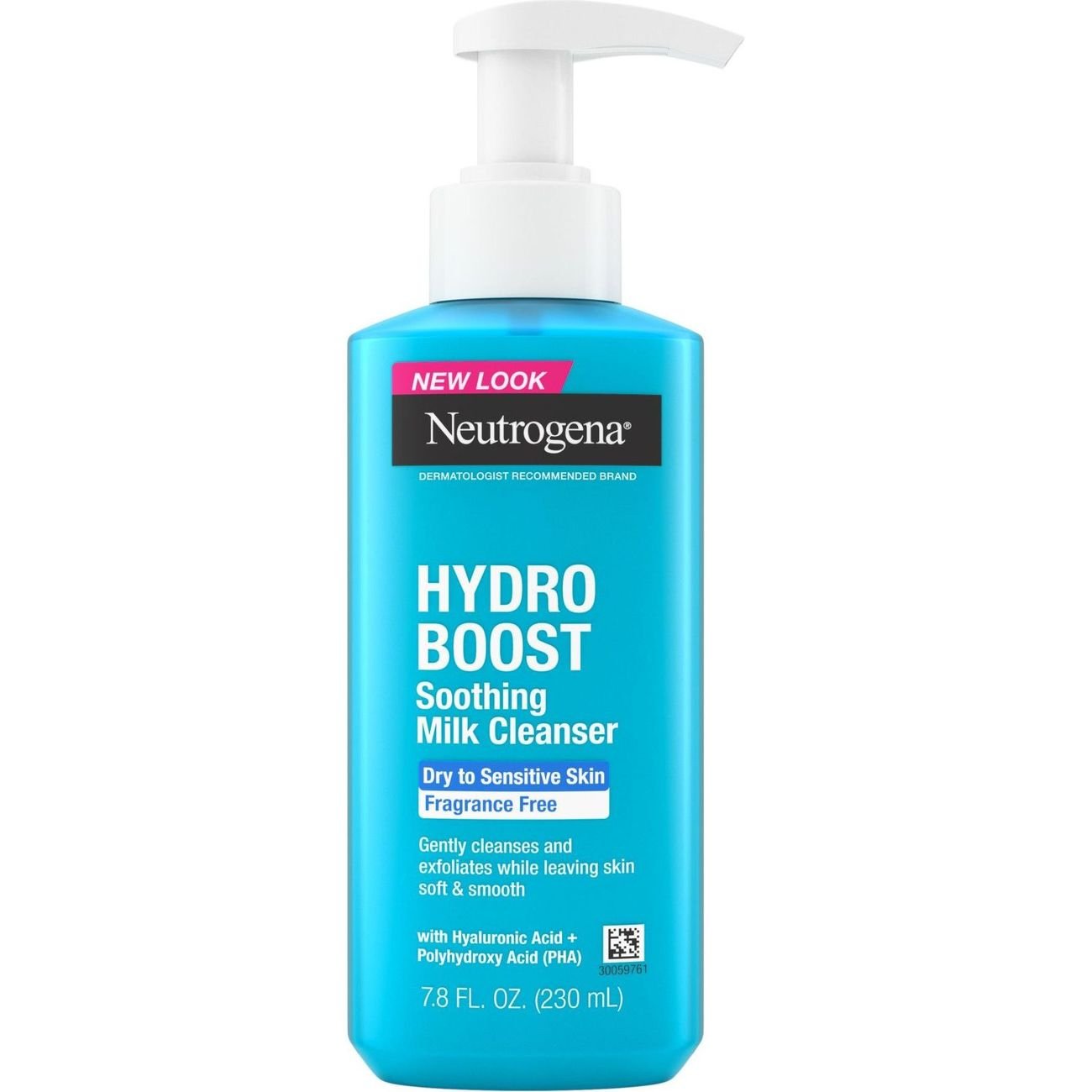 Neutrogena Hydro Boost Soothing Milk Facial Cleanser - Shop Facial ...