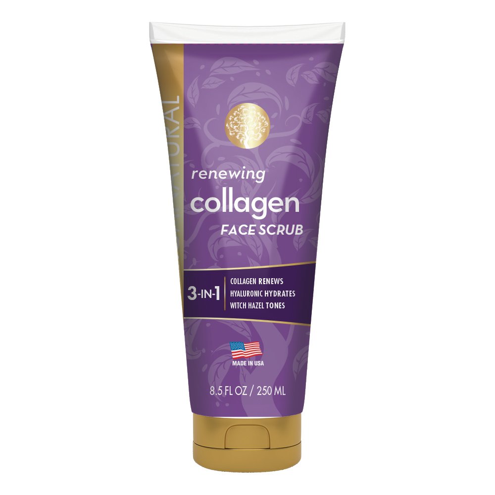 Arganatural Renewing Collagen Face Scrub - Shop Facial cleansers ...