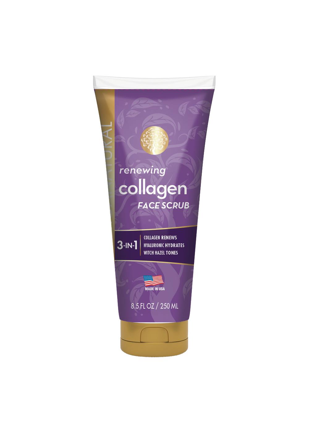 Arganatural Renewing Collagen Face Scrub - Shop Facial cleansers ...