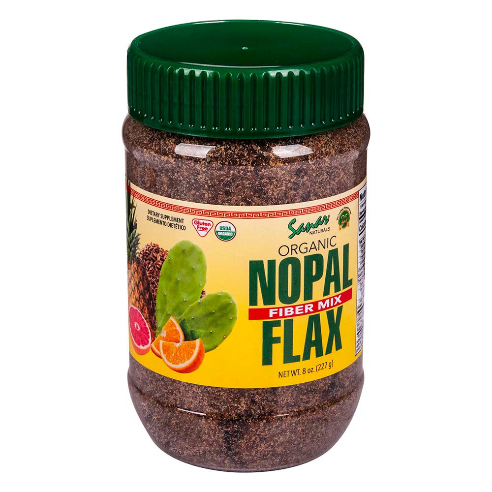 Sanar Naturals Organic Nopal Fiber Mix Flax - Shop Diet & fitness at H-E-B