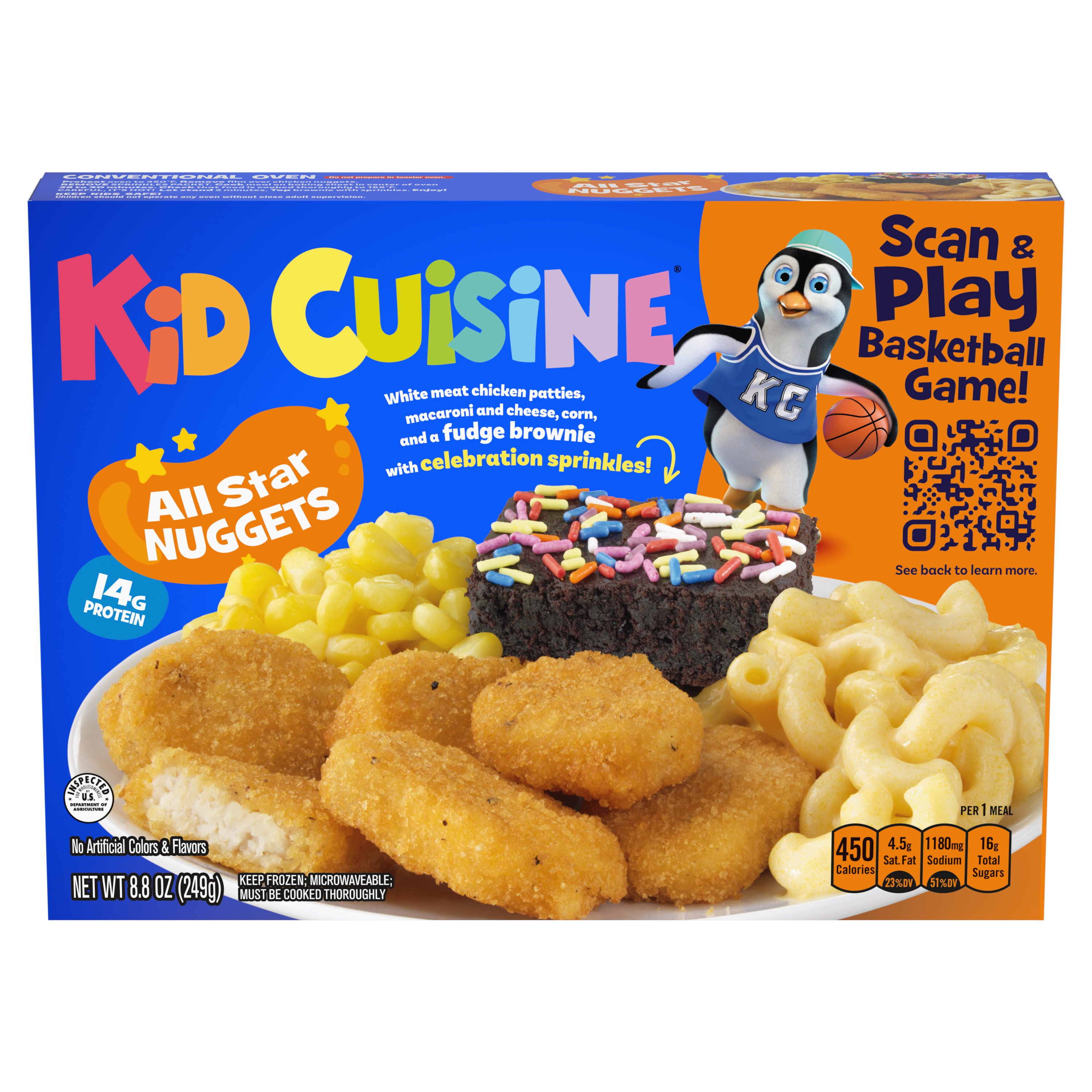 Kid Cuisine All Star Chicken Nuggets Frozen Meal - Shop Entrees & sides ...