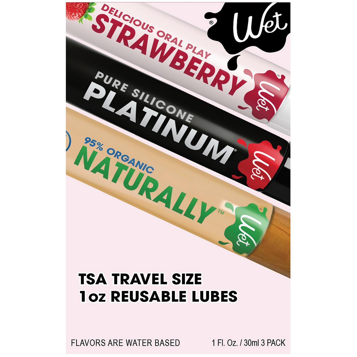 Wet Travel Size Personal Lubricant - Variety Pack - Shop Lubricants at ...