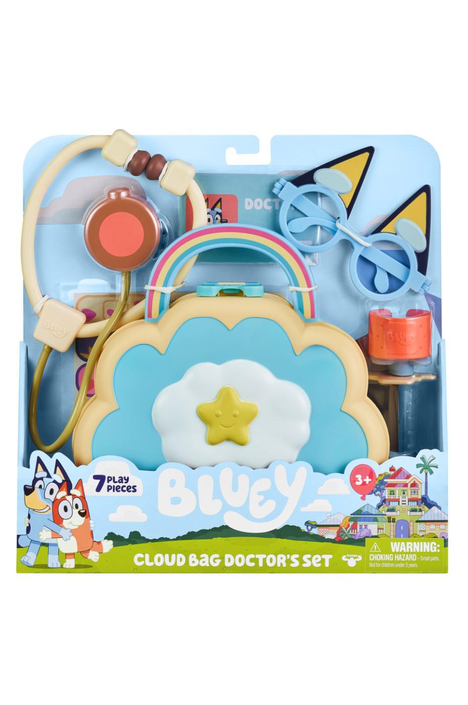 Moose Toys Bluey's Cloud Bag Doctor's Playset - Shop Playsets at H-E-B