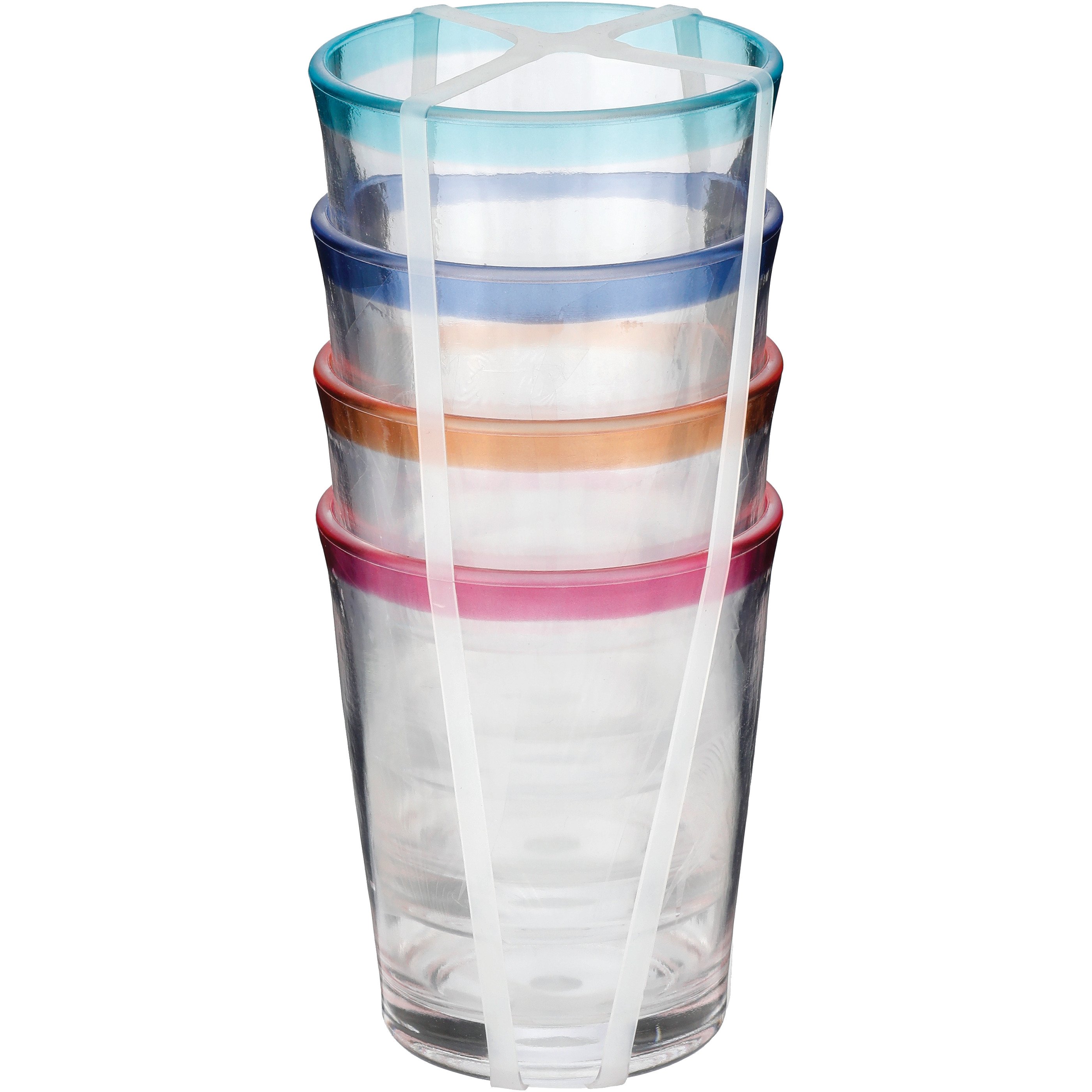 Destination Holiday Acrylic High Ball Fiesta Tumblers, 4 pk - Shop Cups ...