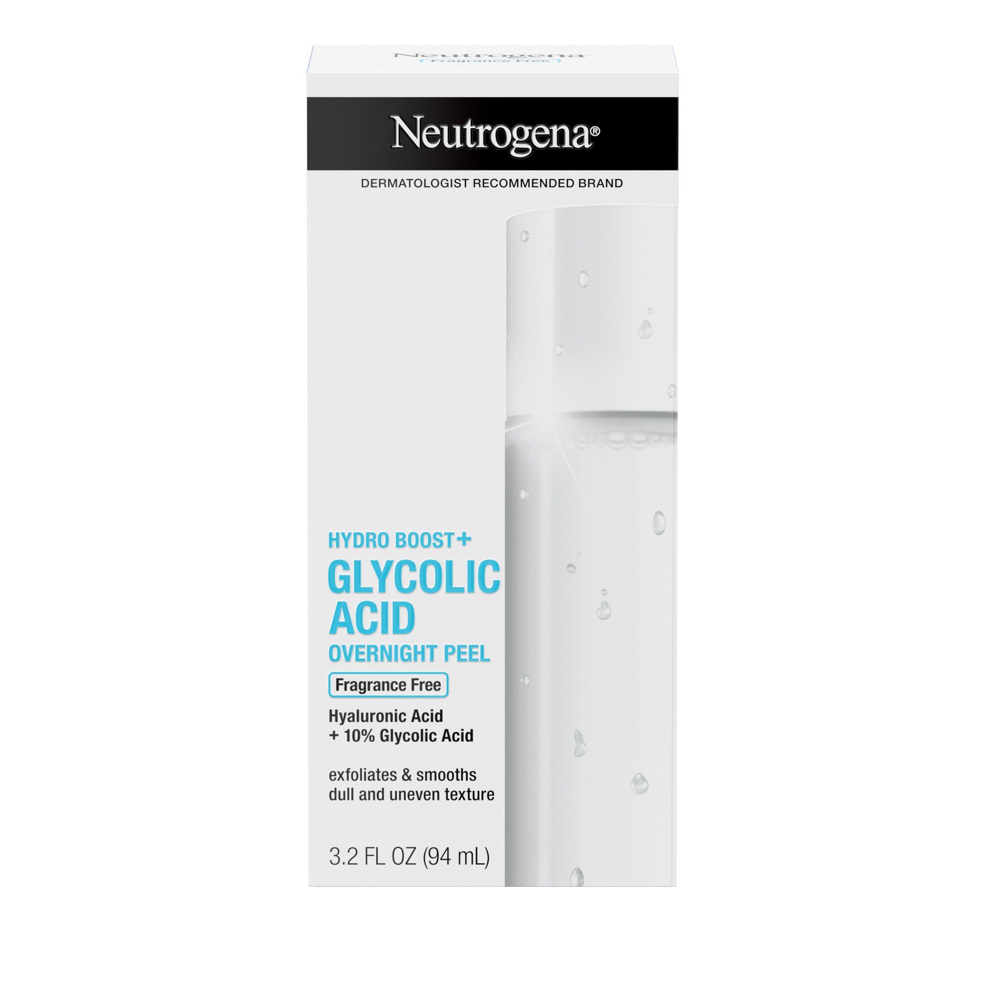 Neutrogena Hydro Boost + Glycolic Acid Overnight Peel - Shop Facial ...