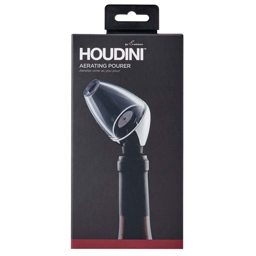 Houdini by Rabbit Aerating Wine Pourer - Shop Bar tools at H-E-B